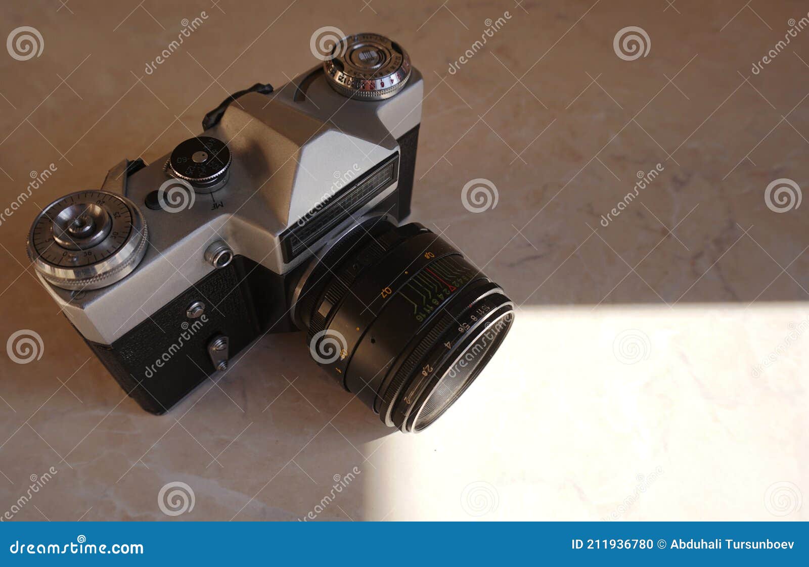 Old Russian Camera Vintage Medium Format Film Royalty-Free Stock Image ...
