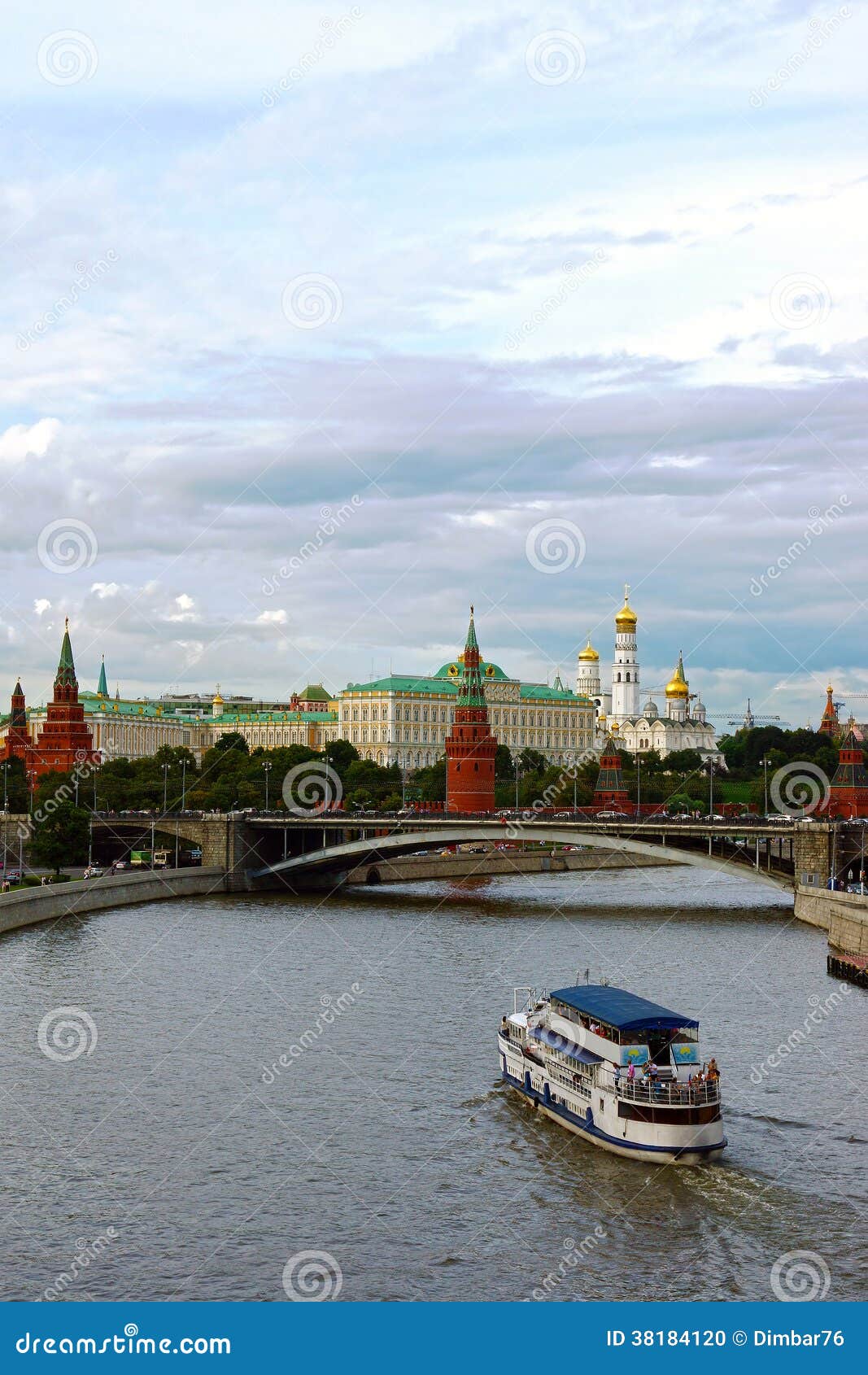 Russian Capital of Moscow Kremlin, Russia Stock Photo - Image of ...