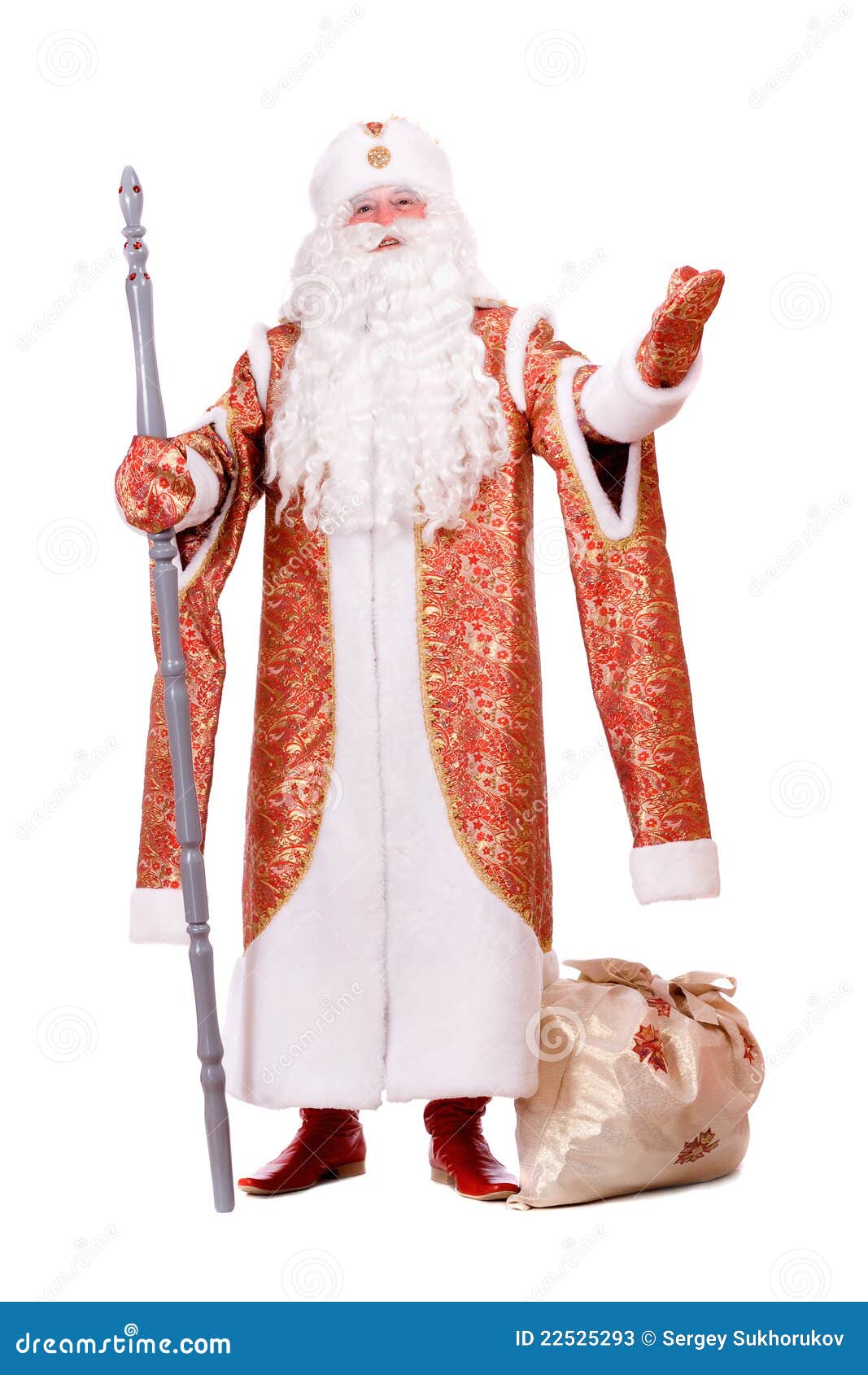 Russian Christmas Character Ded Moroz Stock Image - Image of moroz ...