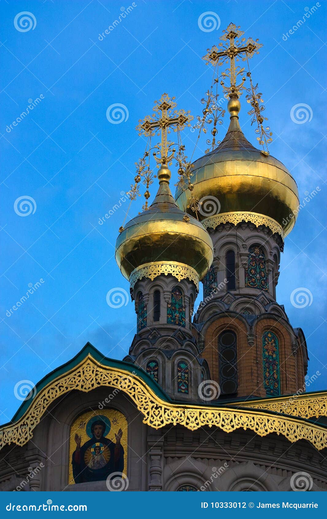 Russian church stock photo. Image of garden, chapel, church - 10333012