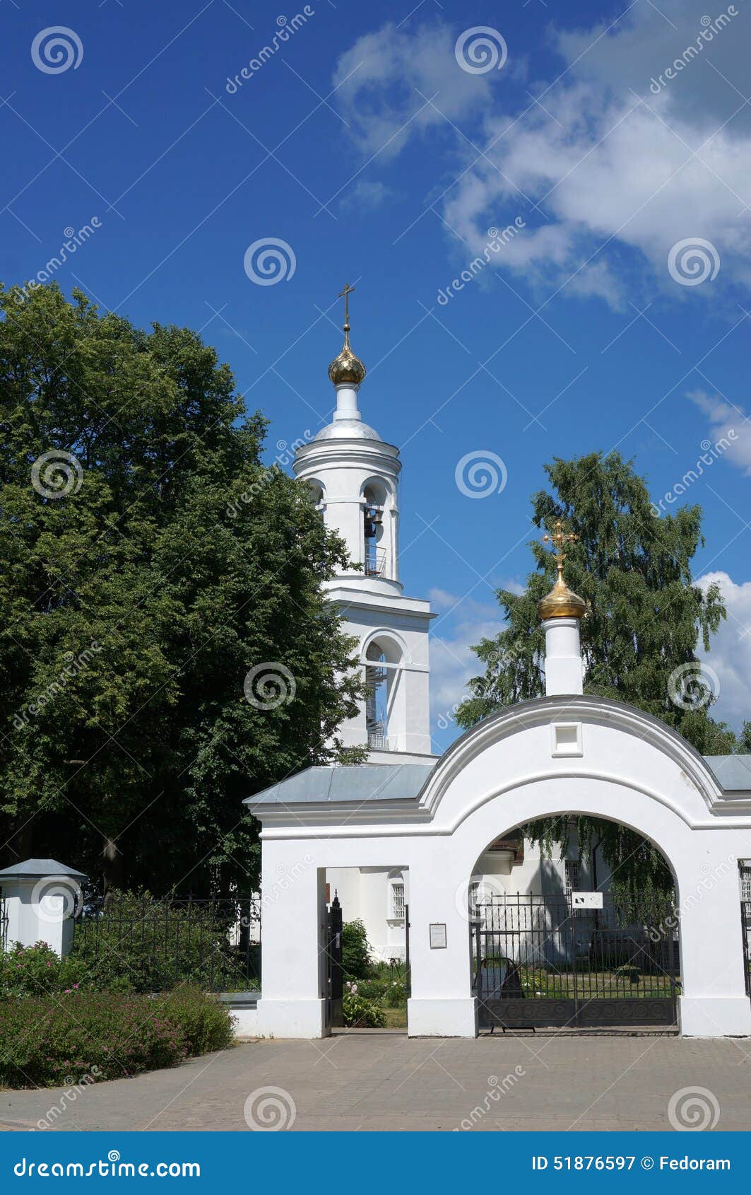 Russian church stock image. Image of architectural, places - 51876597