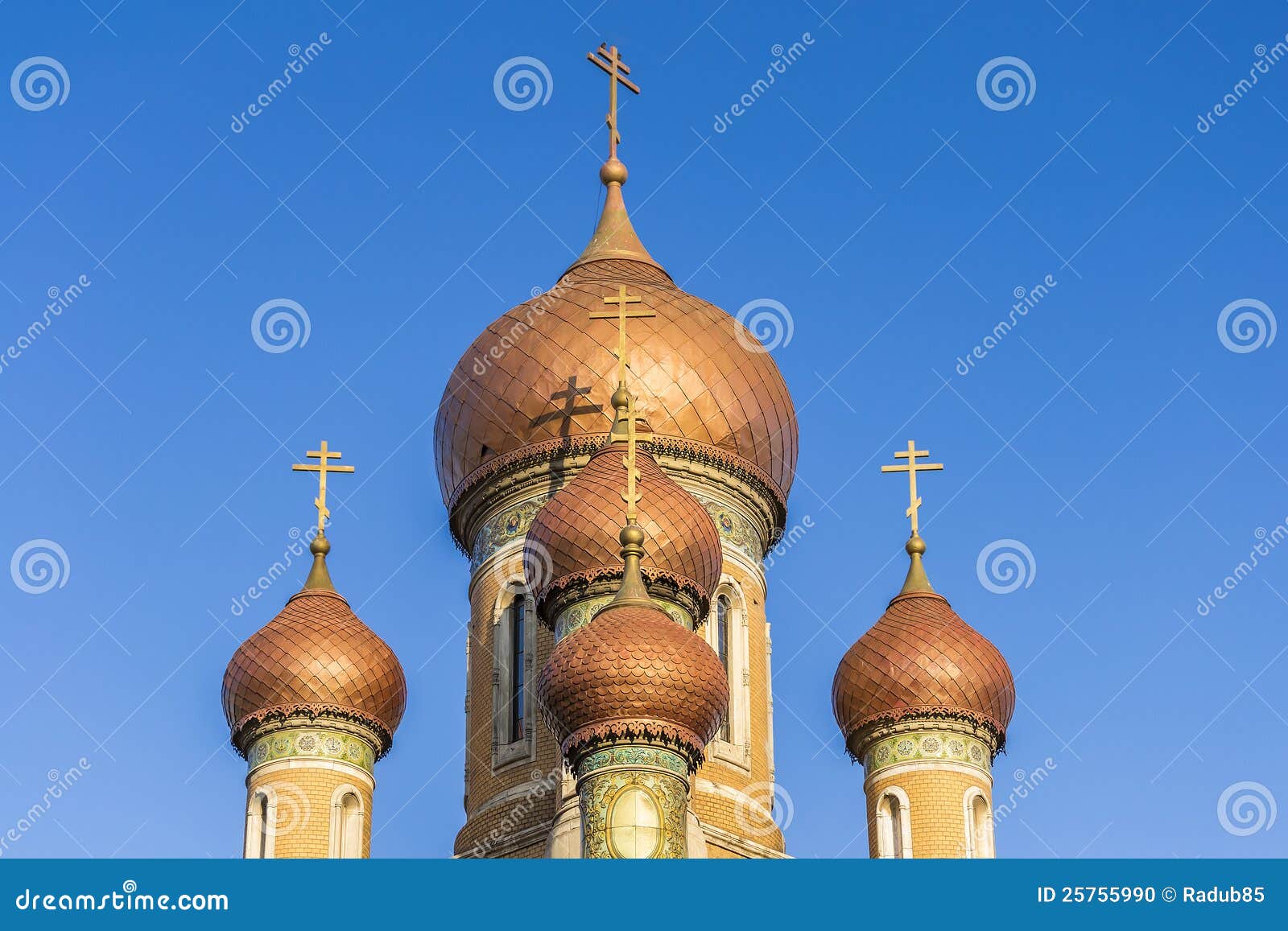 Russian Church in Bucharest Stock Photo - Image of architecture ...