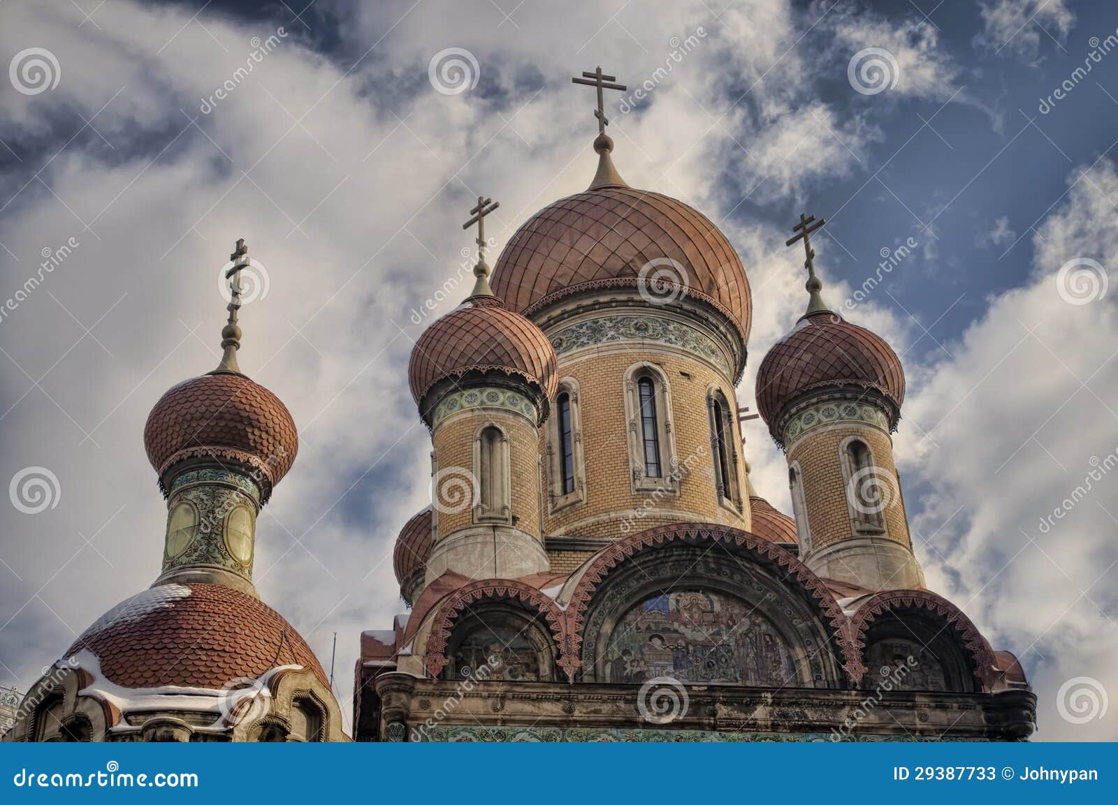 Russian Church in Bucharest Stock Image - Image of christianity ...