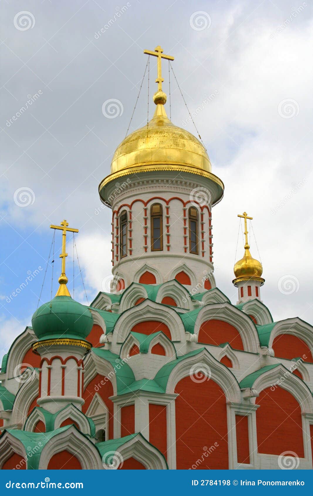 Russian church dome stock photo. Image of colorful, moscow - 2784198