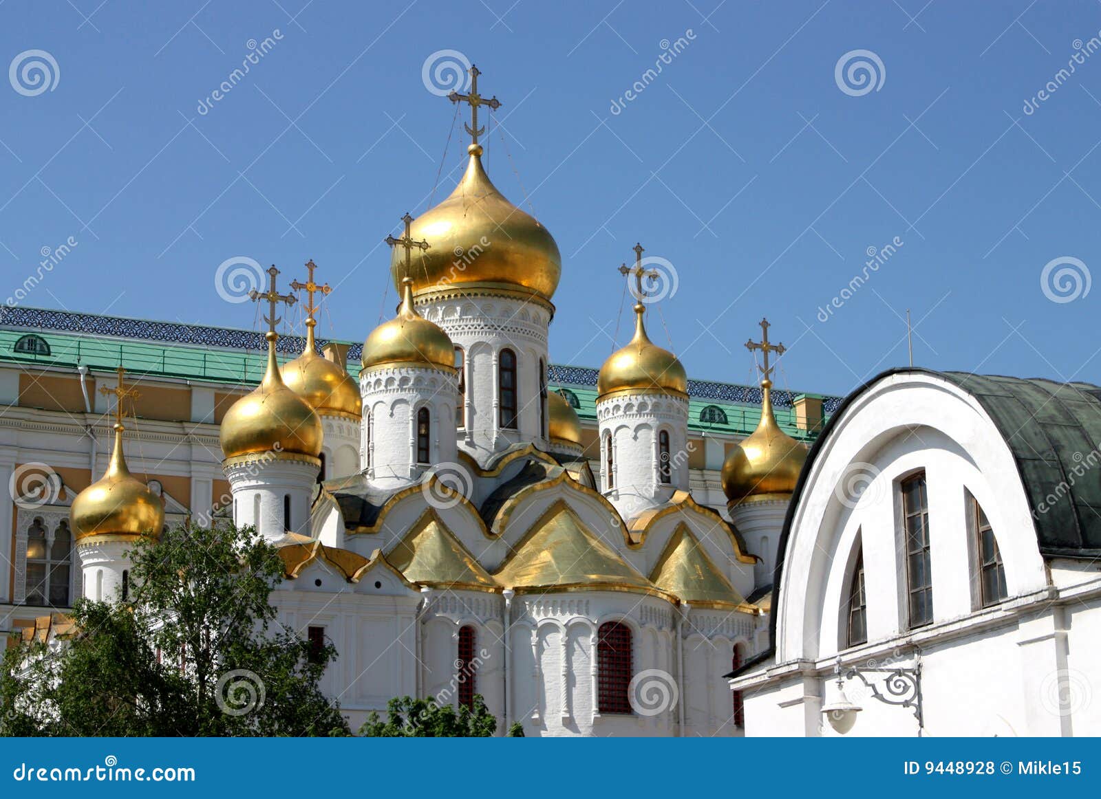 Russian church in Moscow. stock photo. Image of temple - 9448928