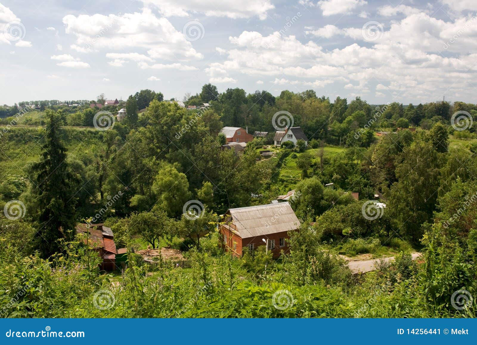RUSSIAN countryside stock image. Image of environment - 14256441