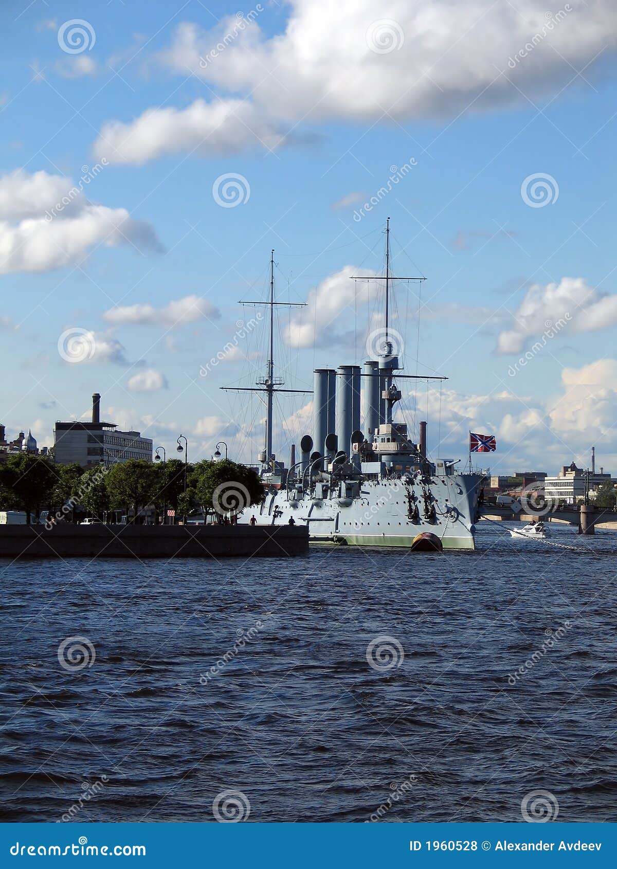 Russian Cruiser stock photo. Image of history, marine - 1960528