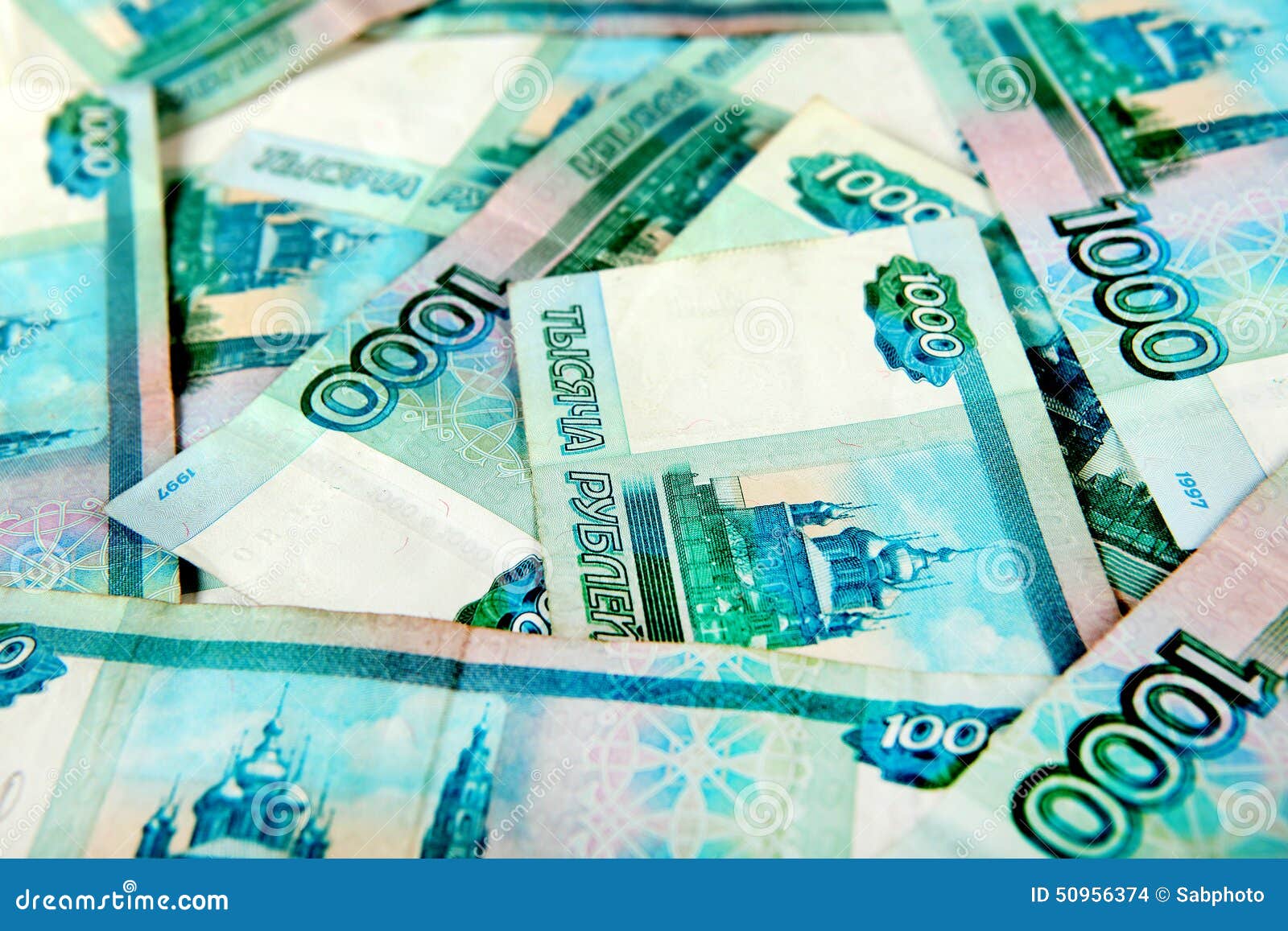 Russian Currency closeup stock photo. Image of ruble - 50956374