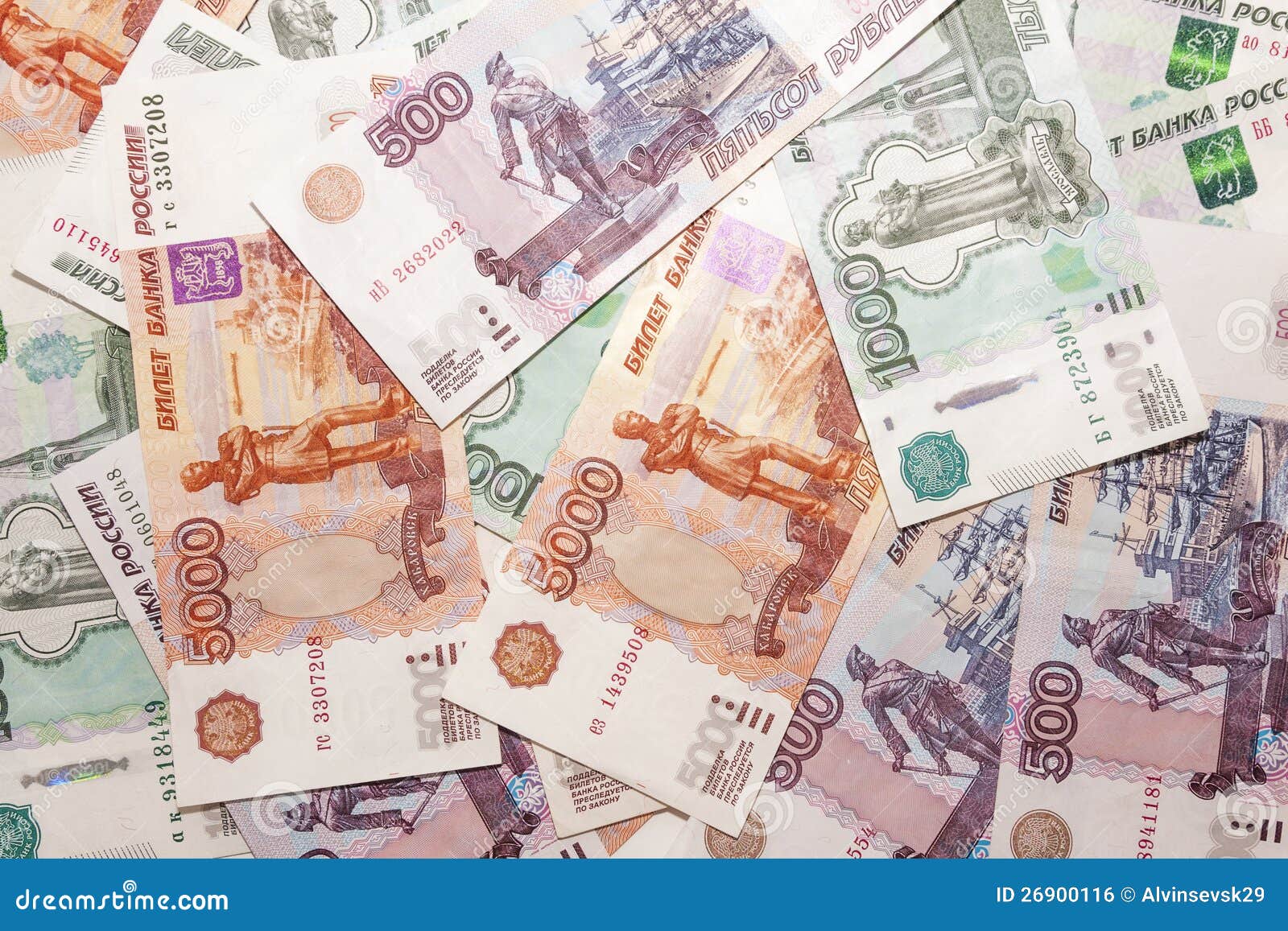 Russian Currency Coins and Notes Stock Photo - Image of russia, rubles ...