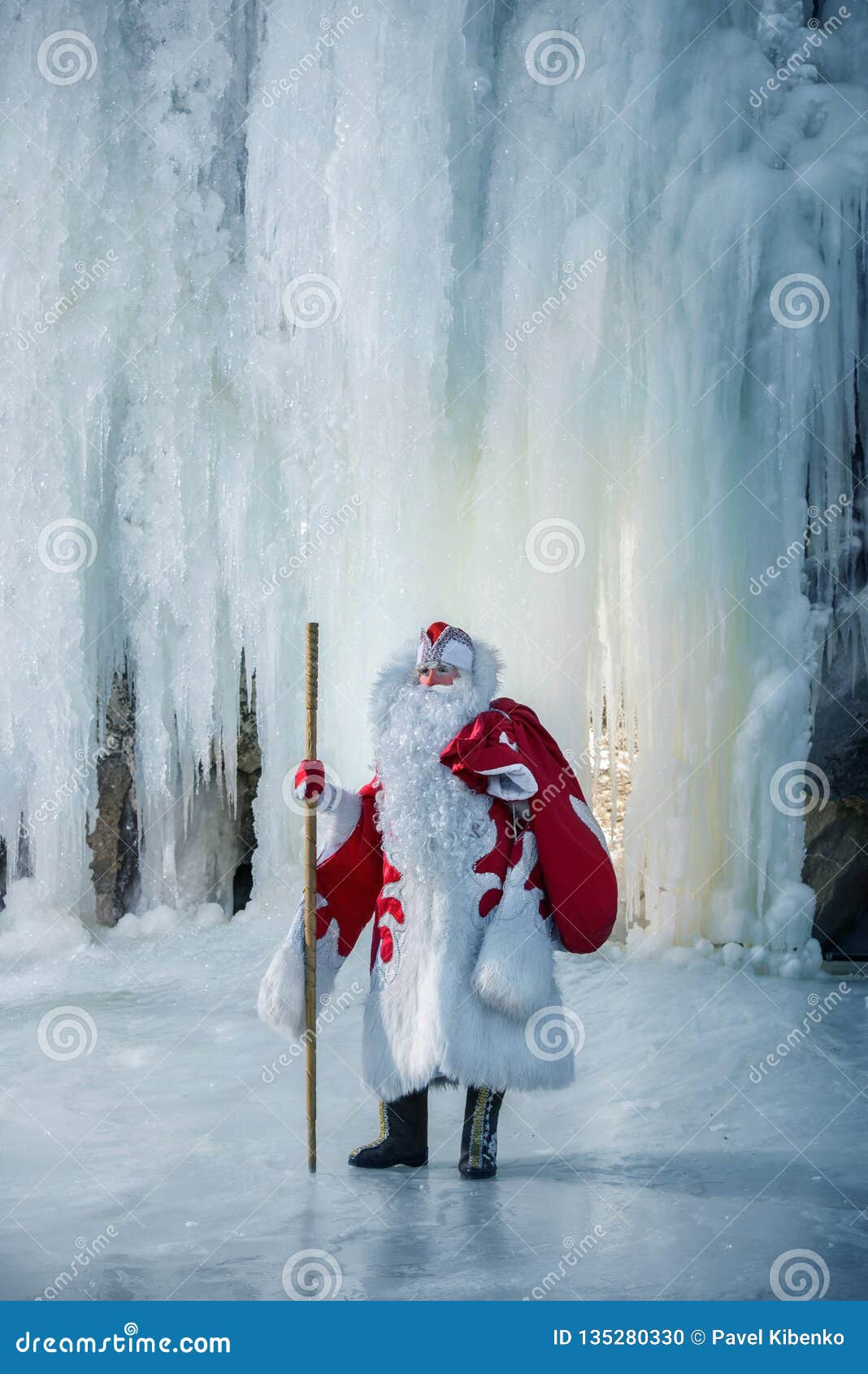 Russian Ded Moroz stock photo. Image of russia, senior - 135280330