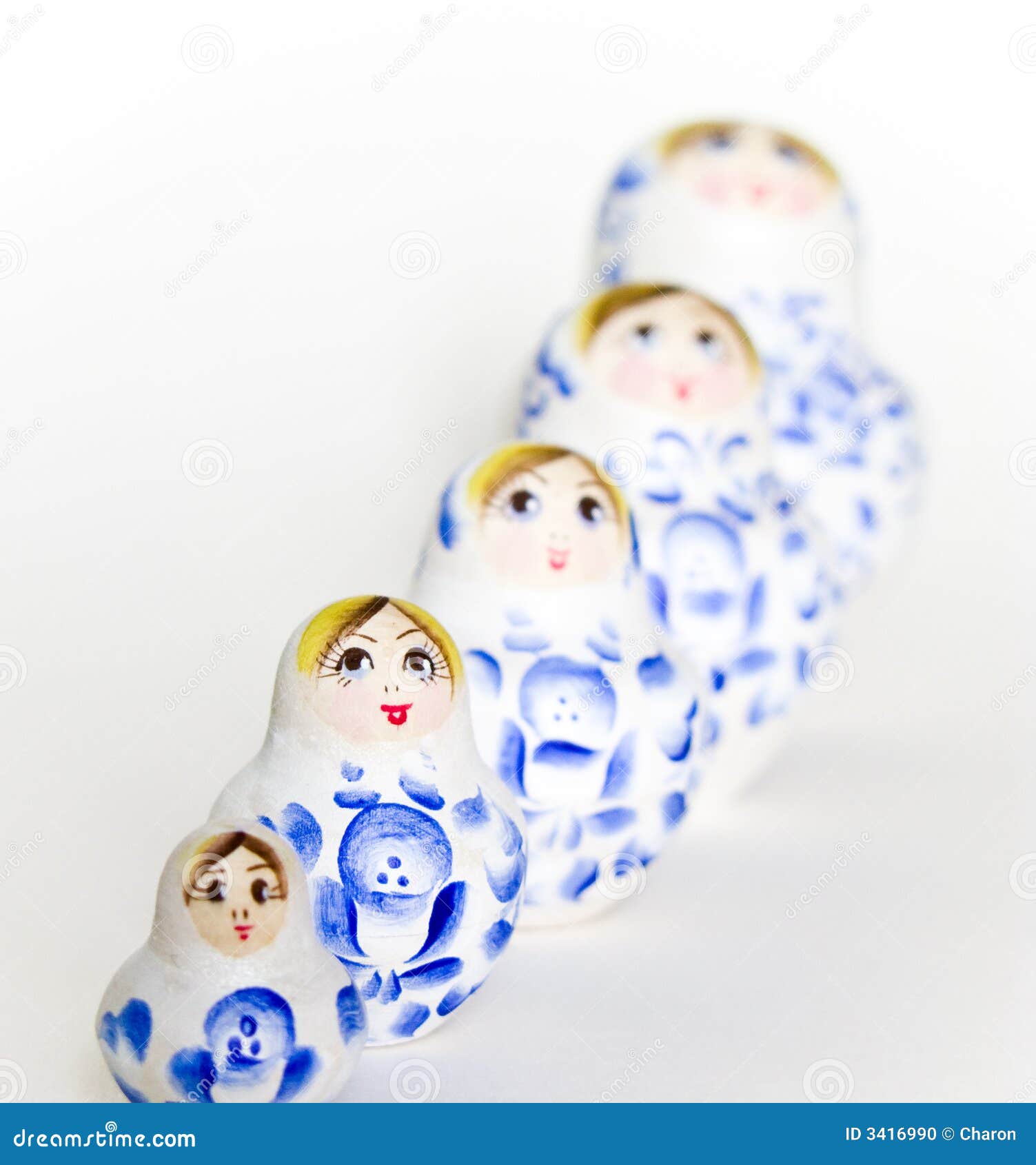 Russian Doll Matryoshka Family Stock Photo - Image of eastern ...
