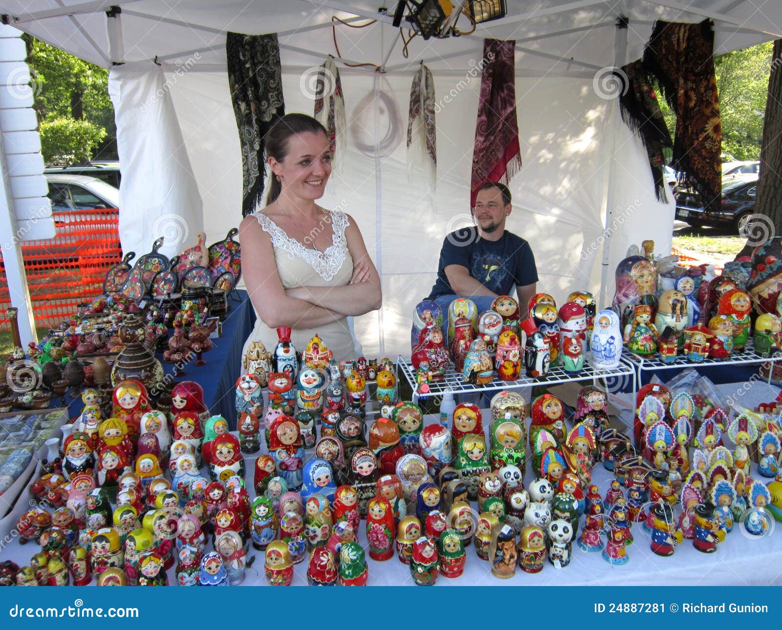 Russian Doll Stand editorial photo. Image of woman, stand - 24887281