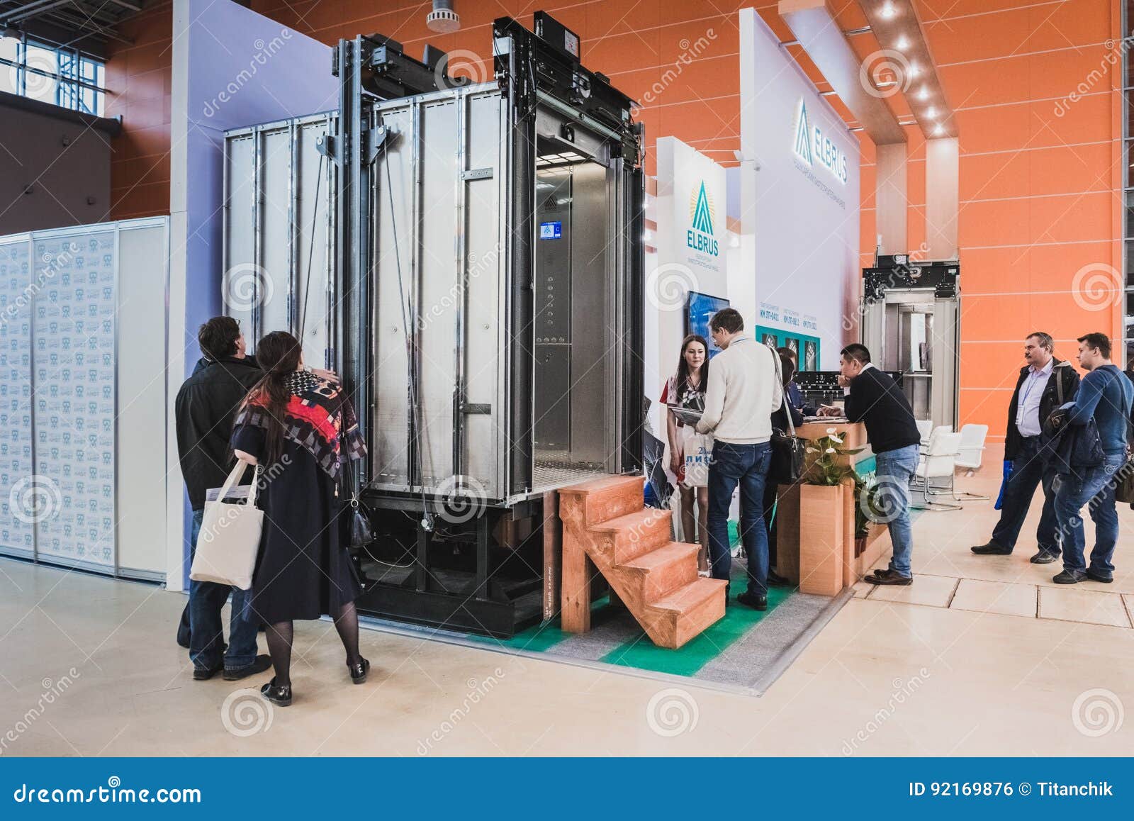 RUSSIAN ELEVATOR WEEK, International Exhibition Editorial Photo - Image of exhibitor, market ...