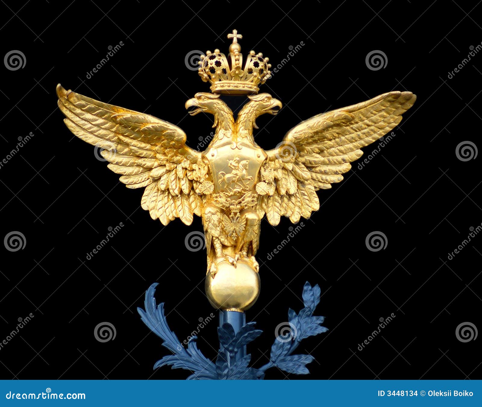 Russian emblem stock photo. Image of eagle, national, state - 3448134