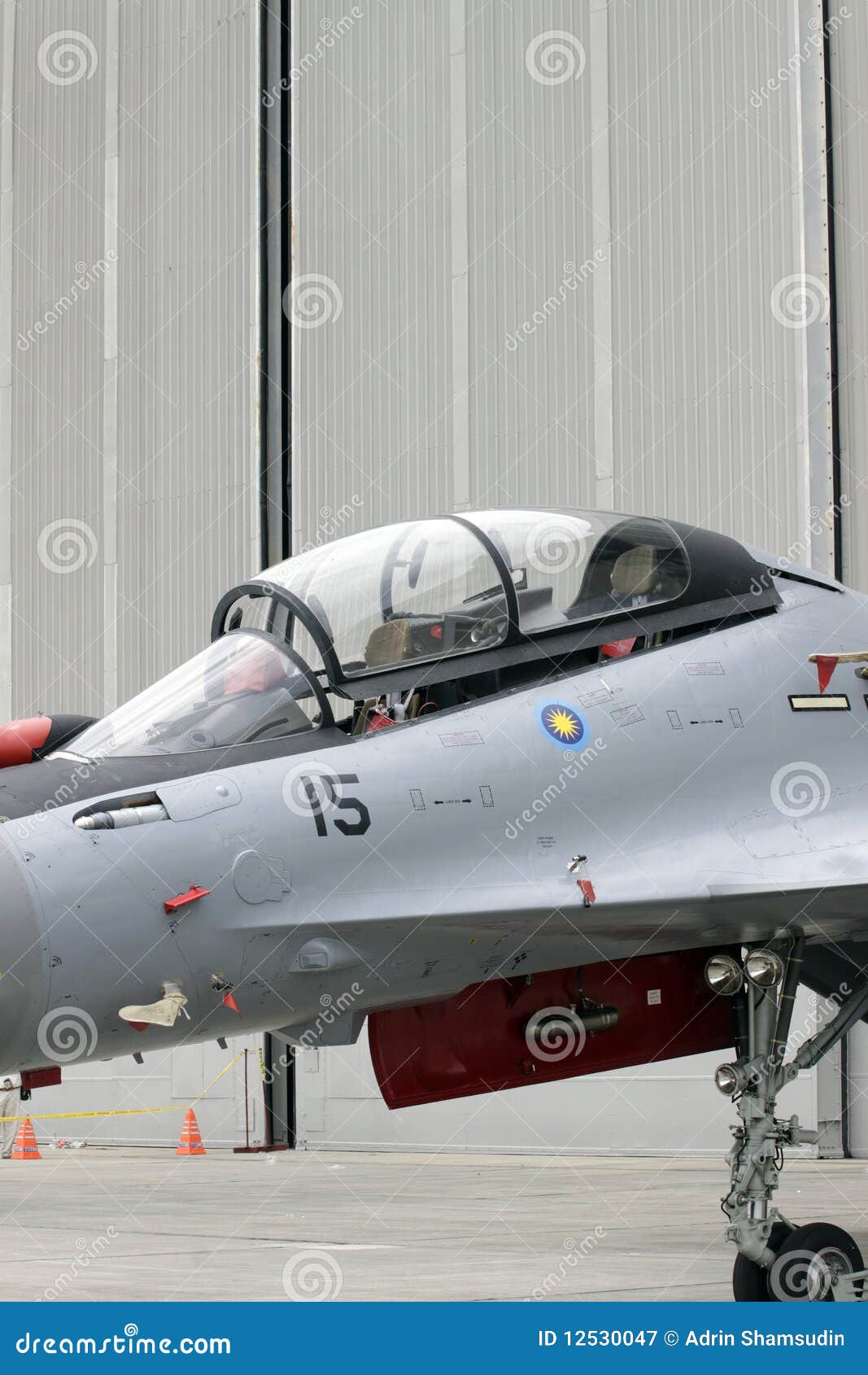 Russian fighter jet stock image. Image of russian, force - 12530047
