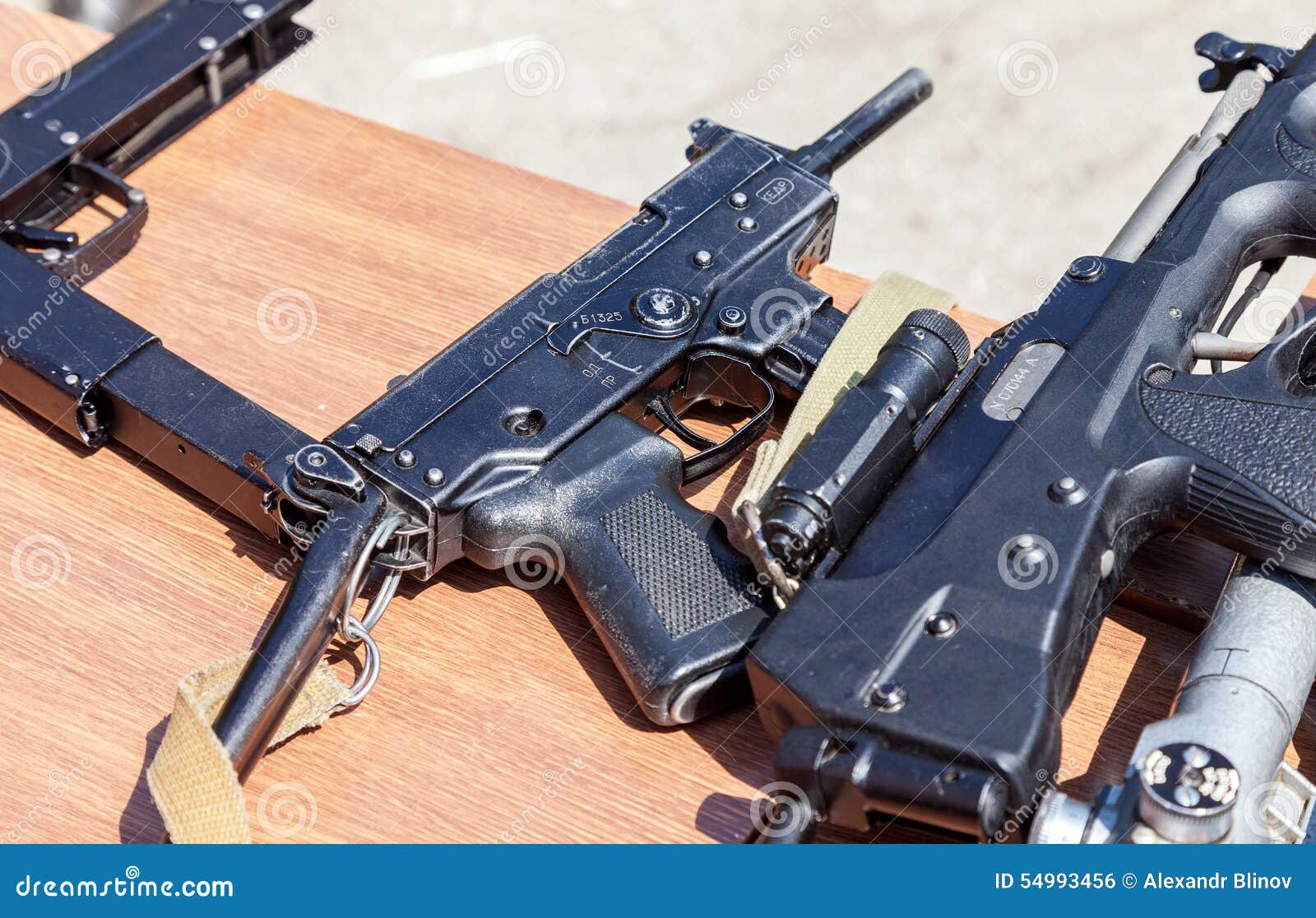 Russian Firearms. Submachine Gun Kedr Editorial Photo - Image of ...