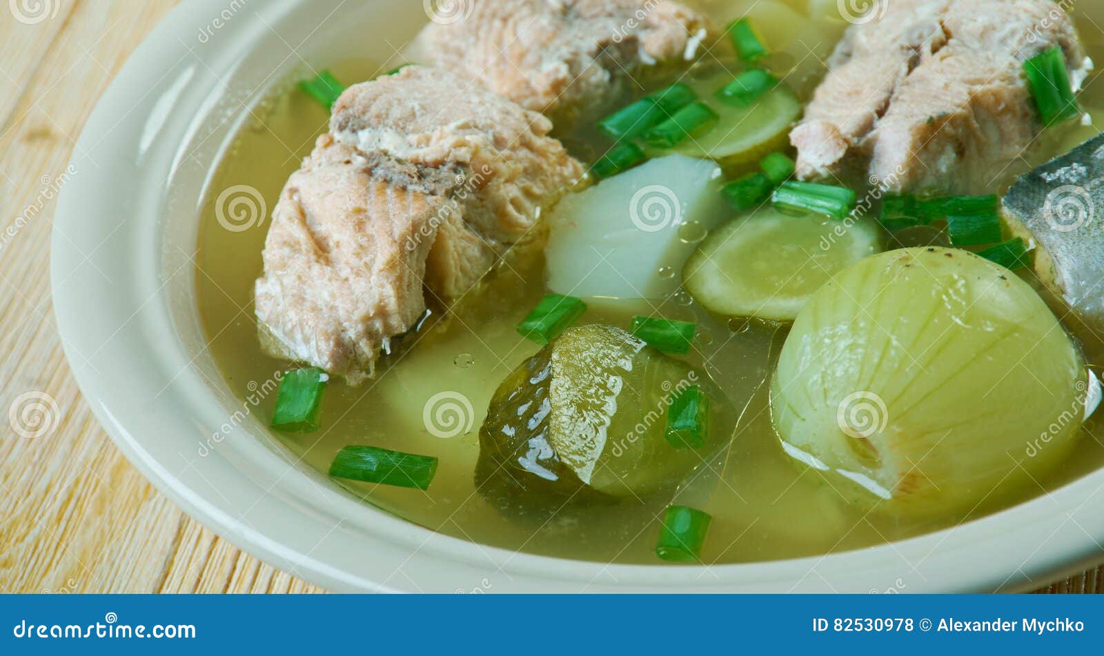 Russian fish solyanka soup stock photo. Image of river - 82530978