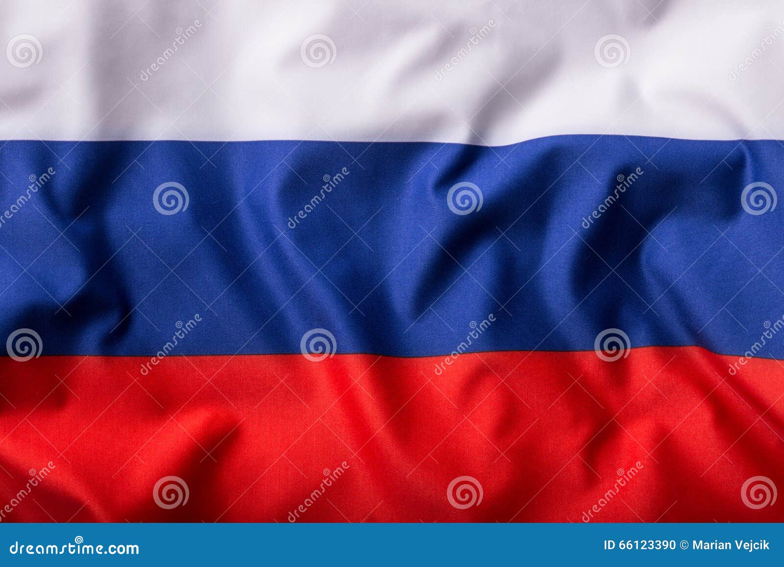 Russian Flag Waving in the Wind Stock Photo - Image of blue, continent ...