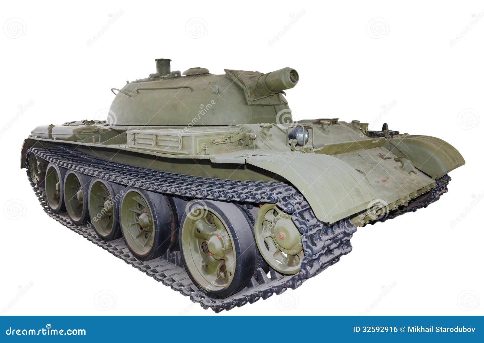 Russian Flamethrower Tank Object 483 Isolated Stock Photo - Image of ...