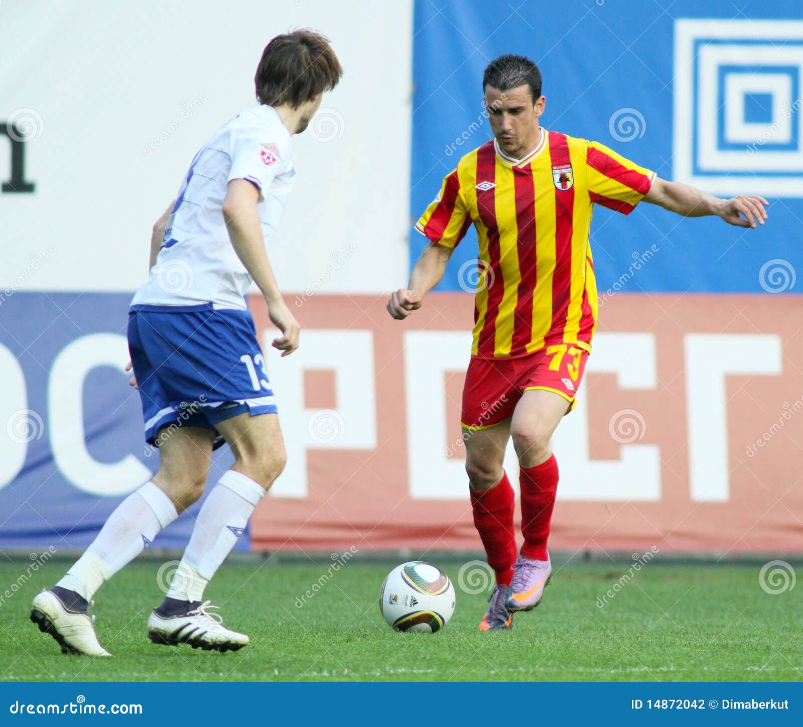 Russian Football Premier League Editorial Photography - Image of blue ...