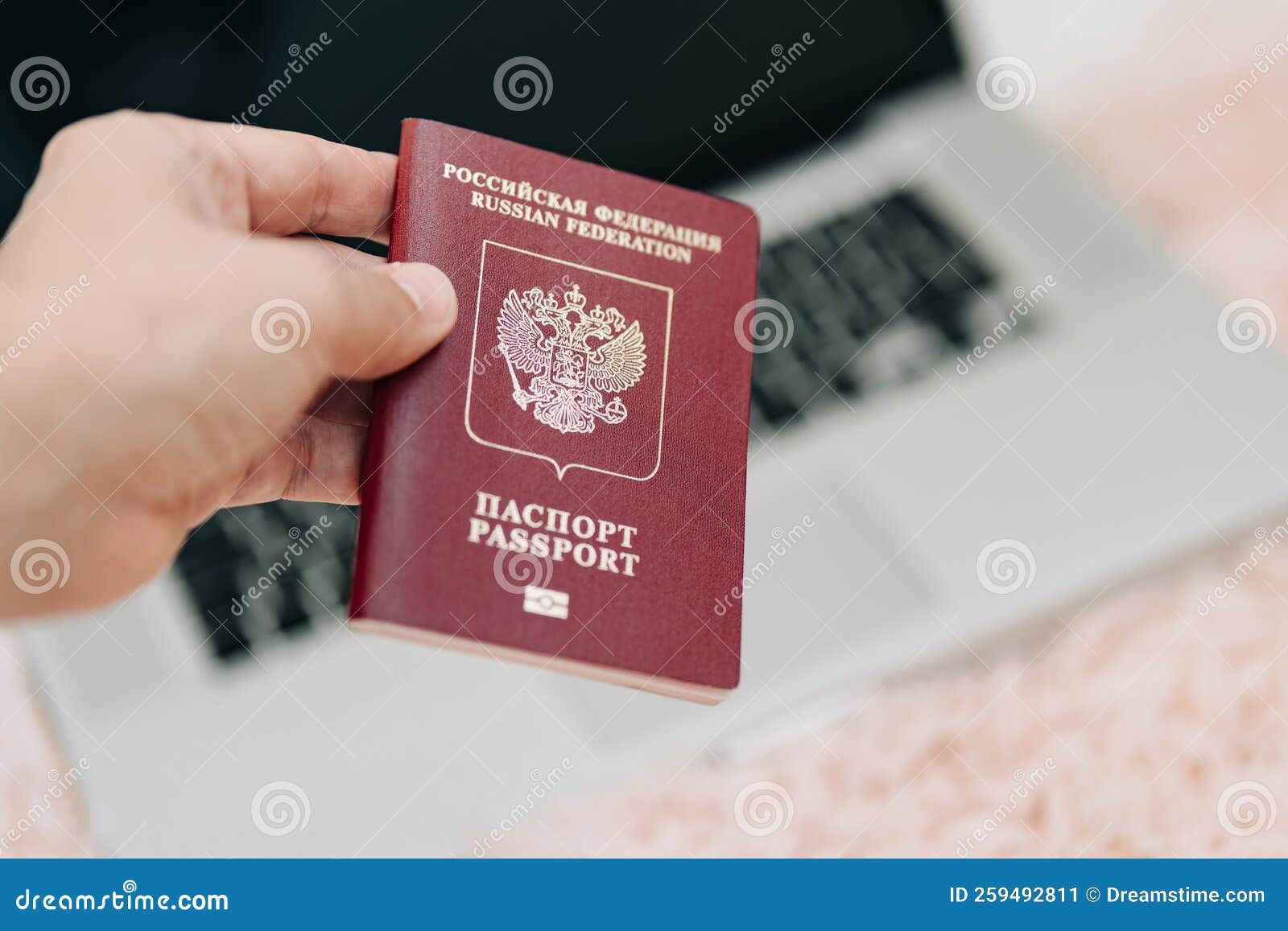 Foreign International Biometric Passports Of Citizen Of Russian
