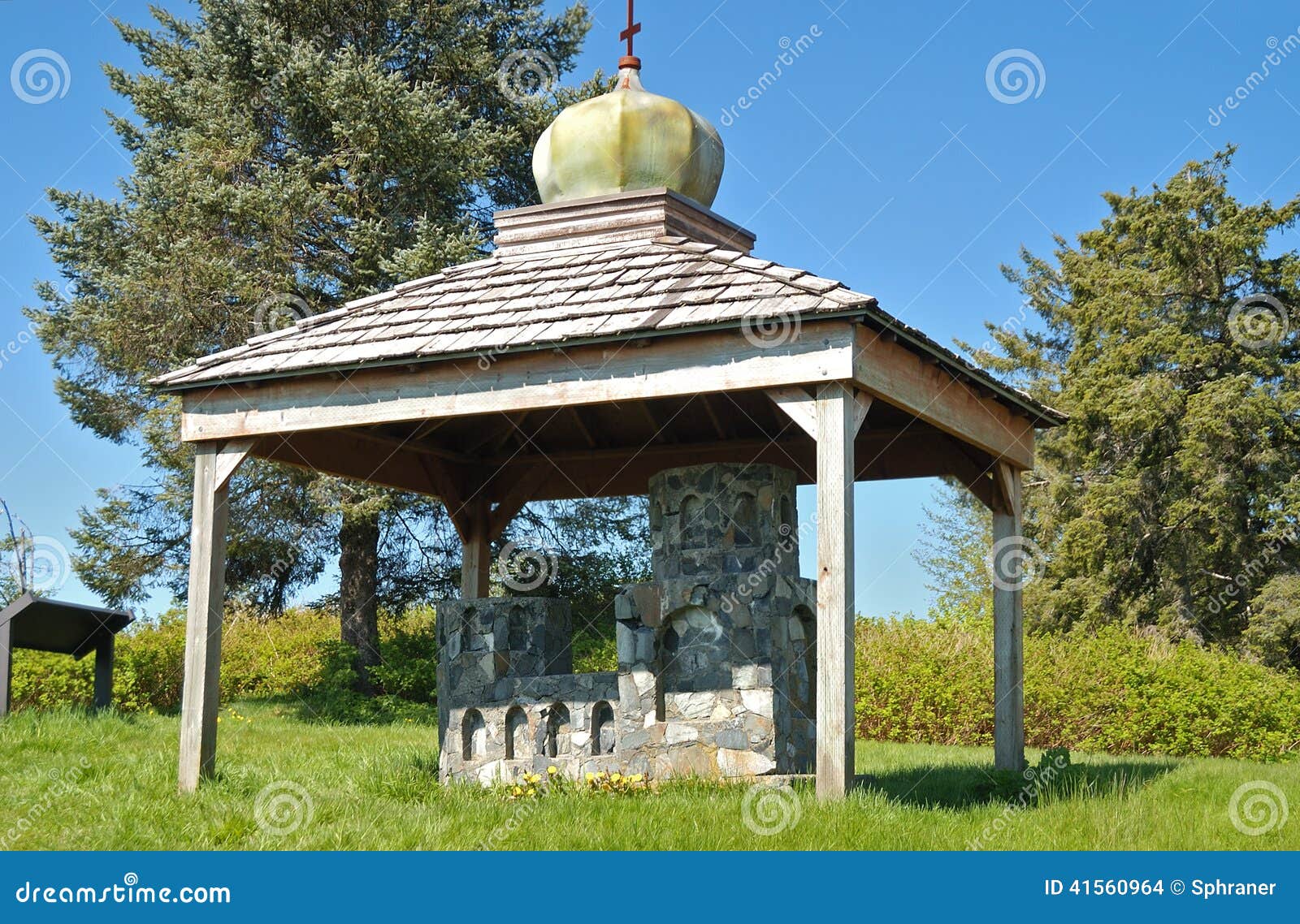 Russian fort in Sitka stock photo. Image of national - 41560964