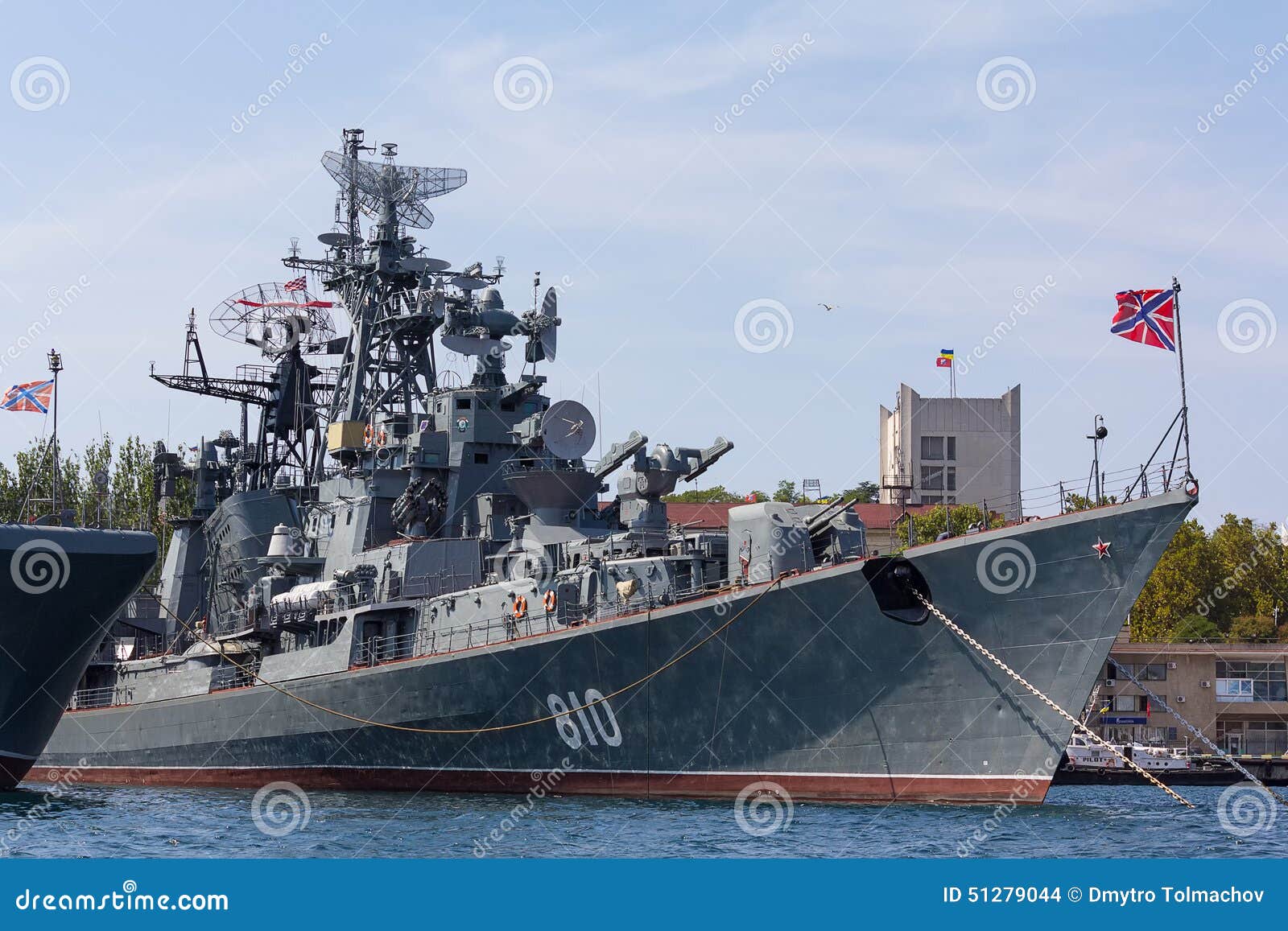 Russian Frigate Sharp-witted in Sevastopol Stock Photo - Image of power ...