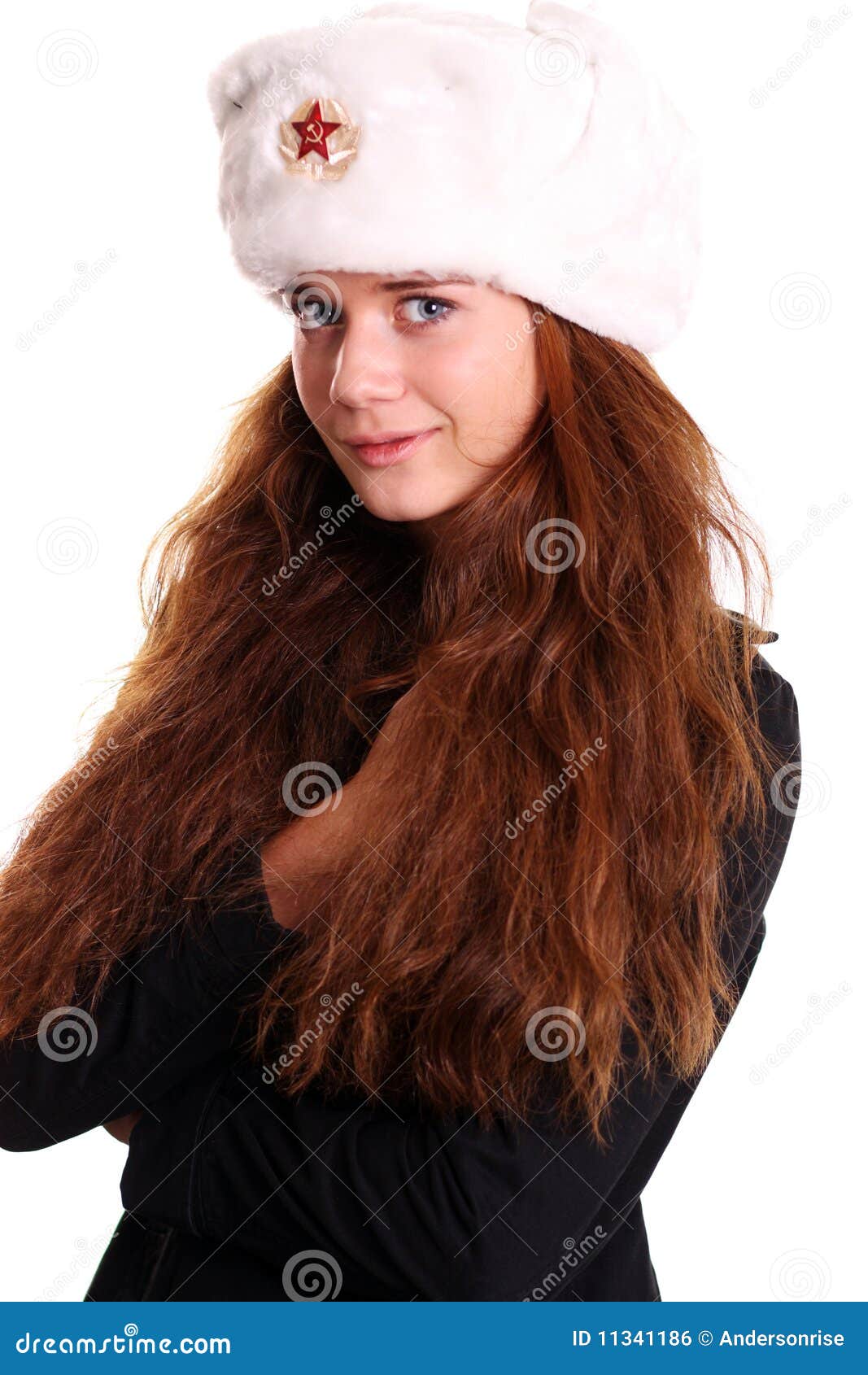 Russian girl stock photo. Image of portrait, gesture - 11341186