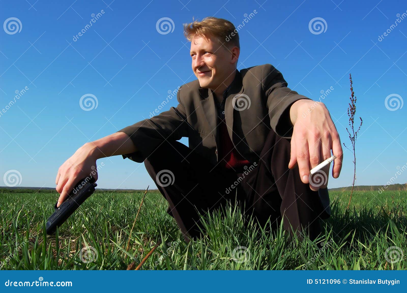 Russian Gunman Picture. Image: 5121096