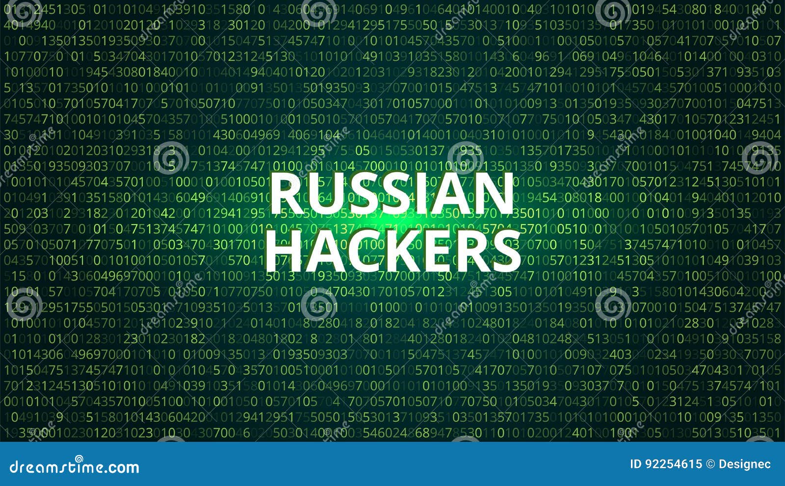 Russian Hackers Abstract Technology Background. Computer Code Stock ...