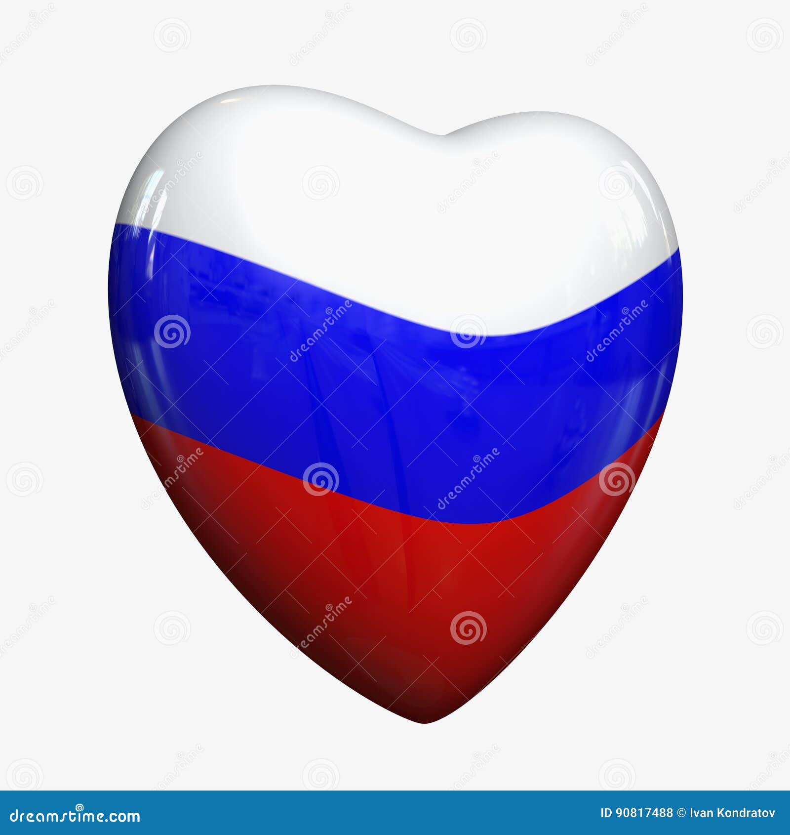 Russian Heart stock illustration. Illustration of white - 90817488