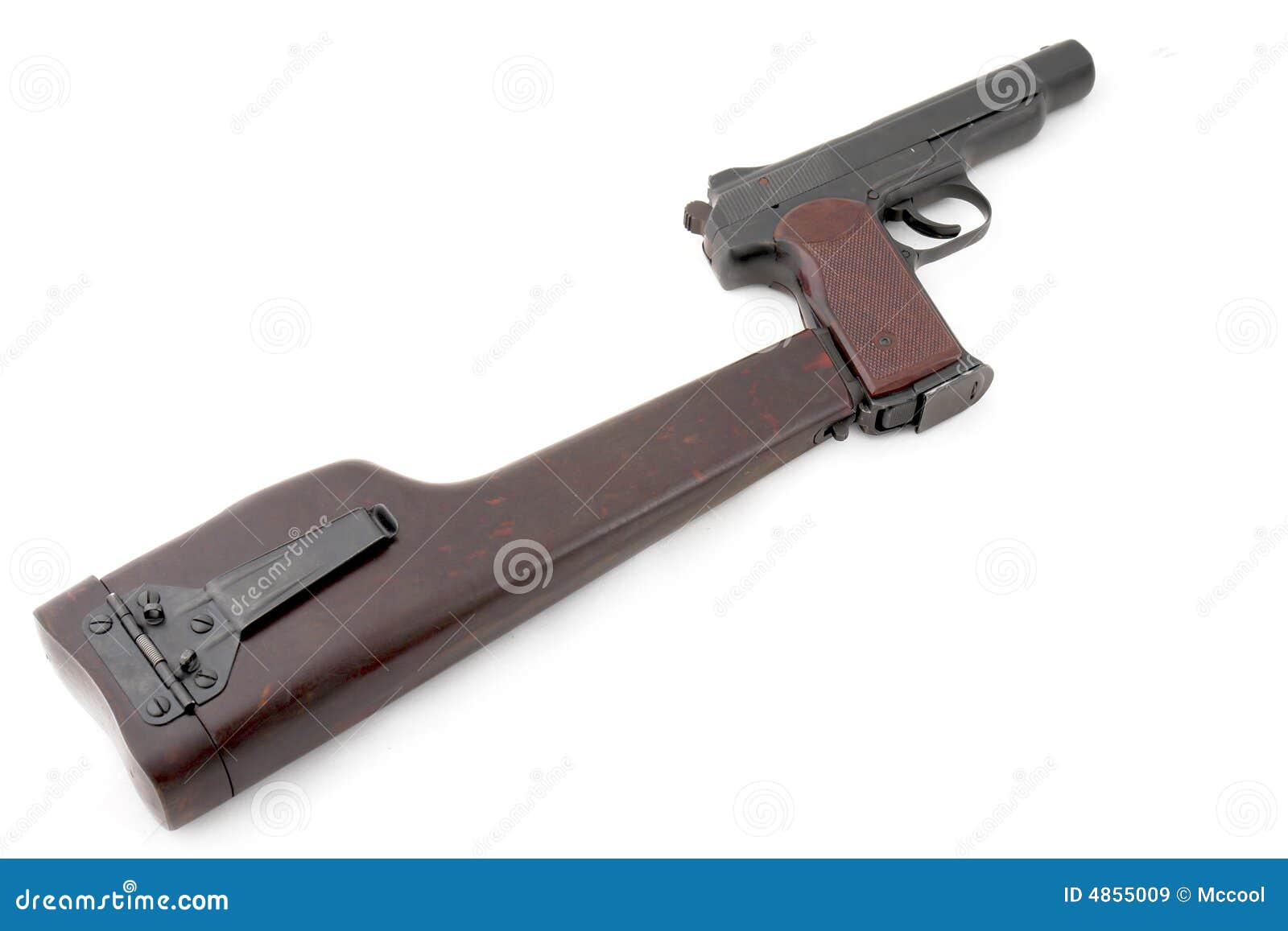 Automatic 9mm Pistol Stock Photography | CartoonDealer.com #221765858