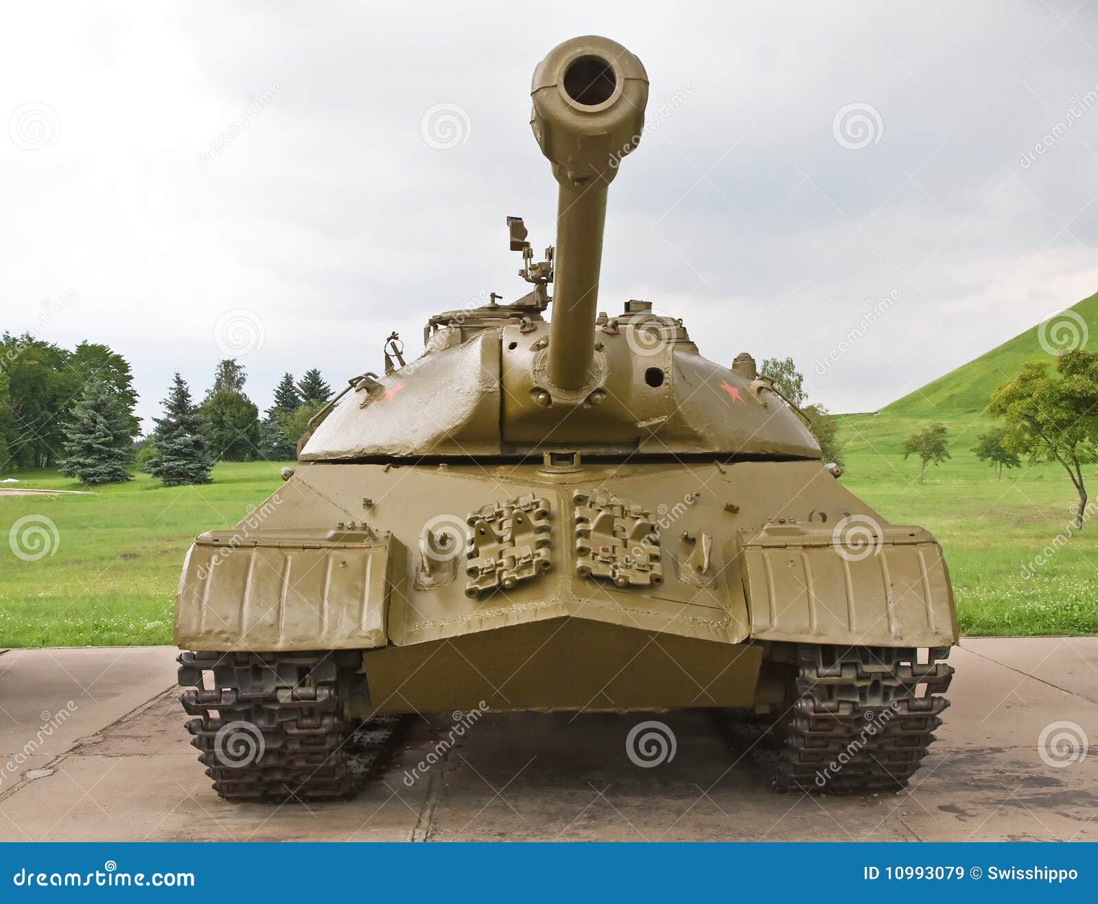 Russian heavy tank stock image. Image of danger, assault - 10993079