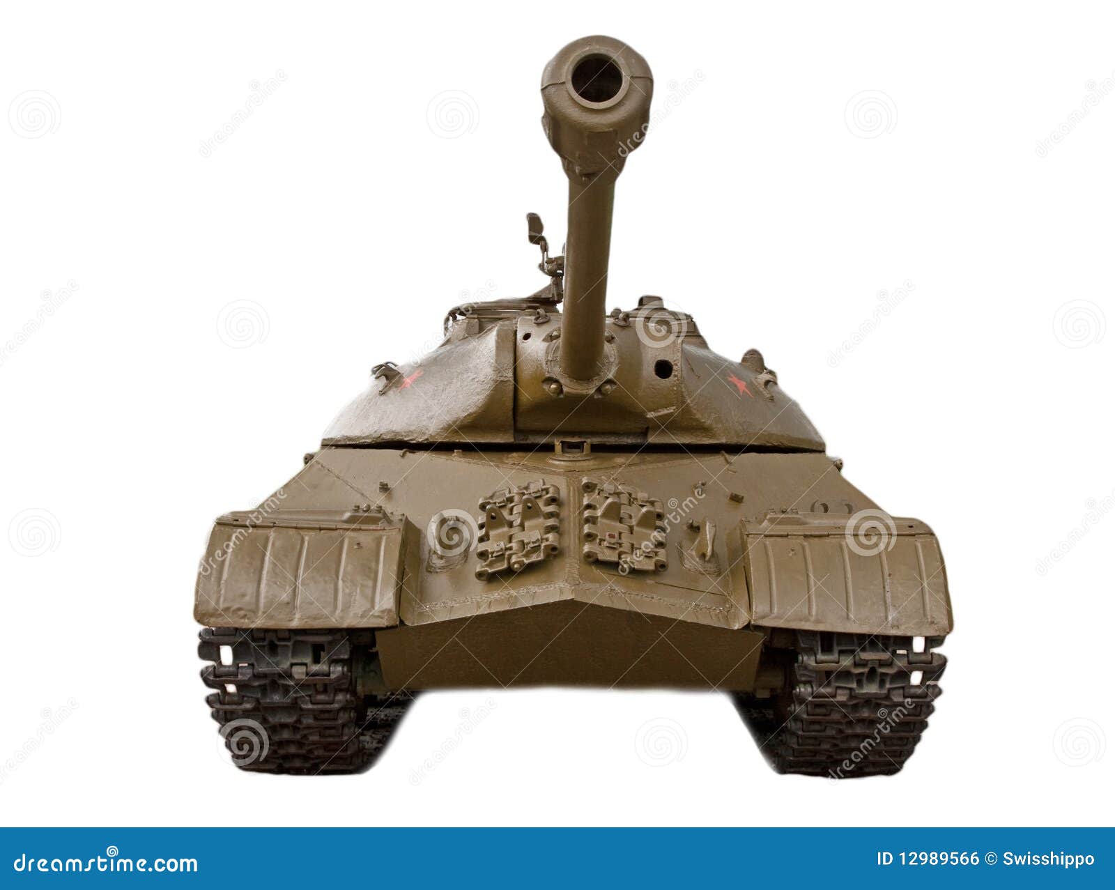 Russian heavy tank stock photo. Image of armor, isolated - 12989566