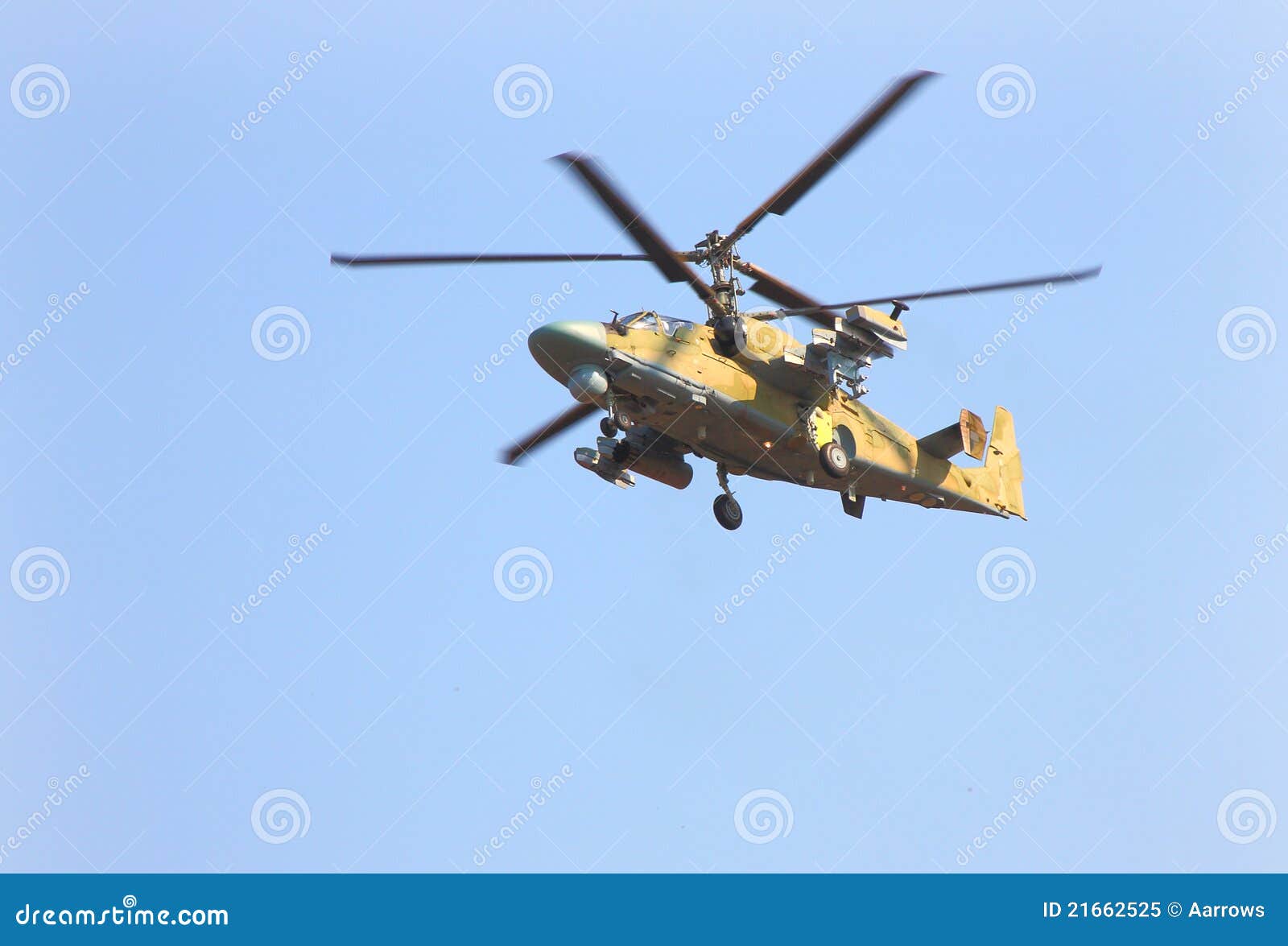 Russian Helicopter Ka-52 (alligator) Stock Image - Image of ...