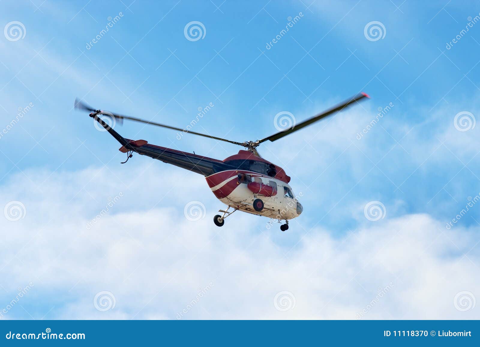 Russian helicopter MI2 stock photo. Image of ussr, mechanical - 11118370