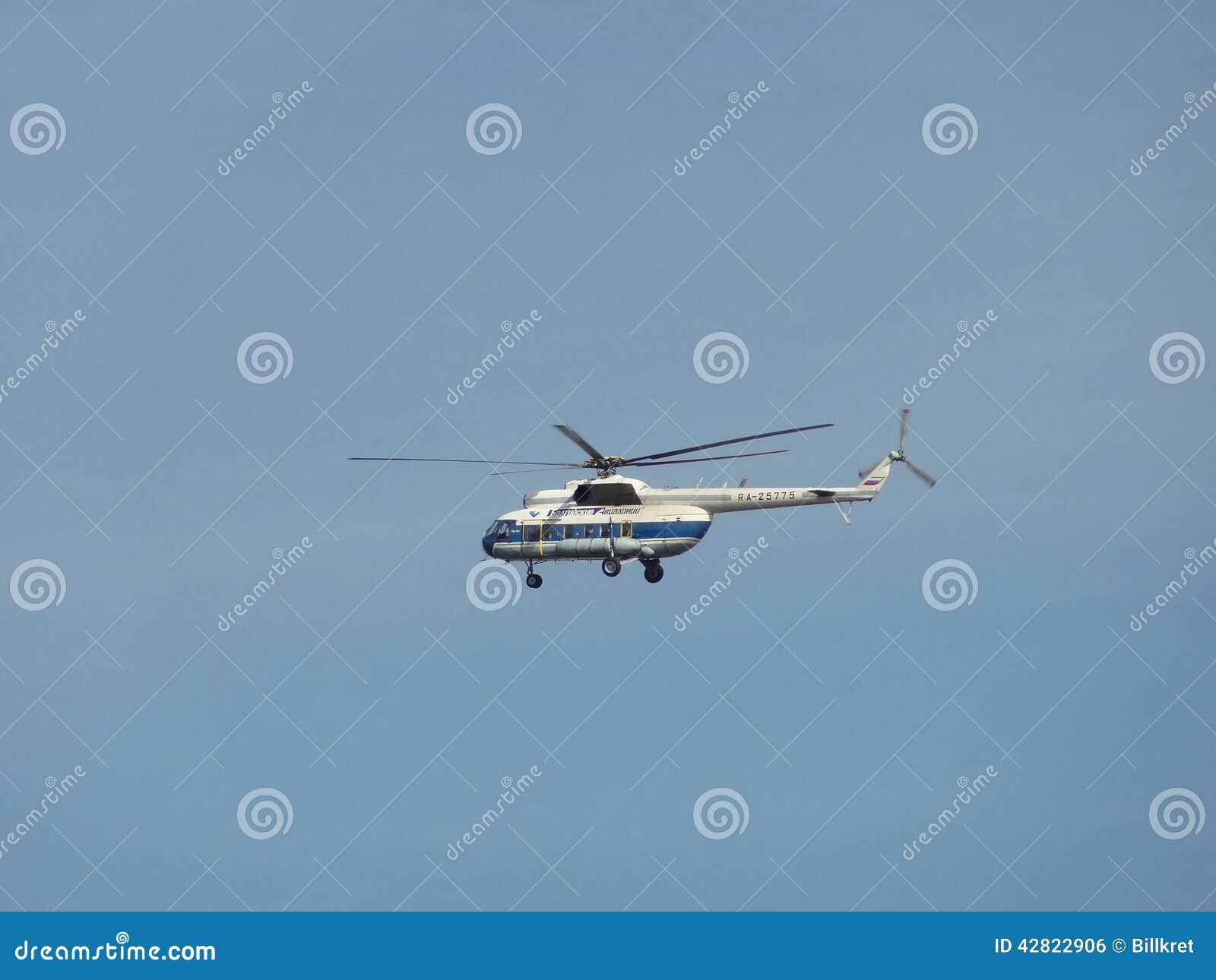 Russian helicopter editorial photo. Image of russian - 42822906