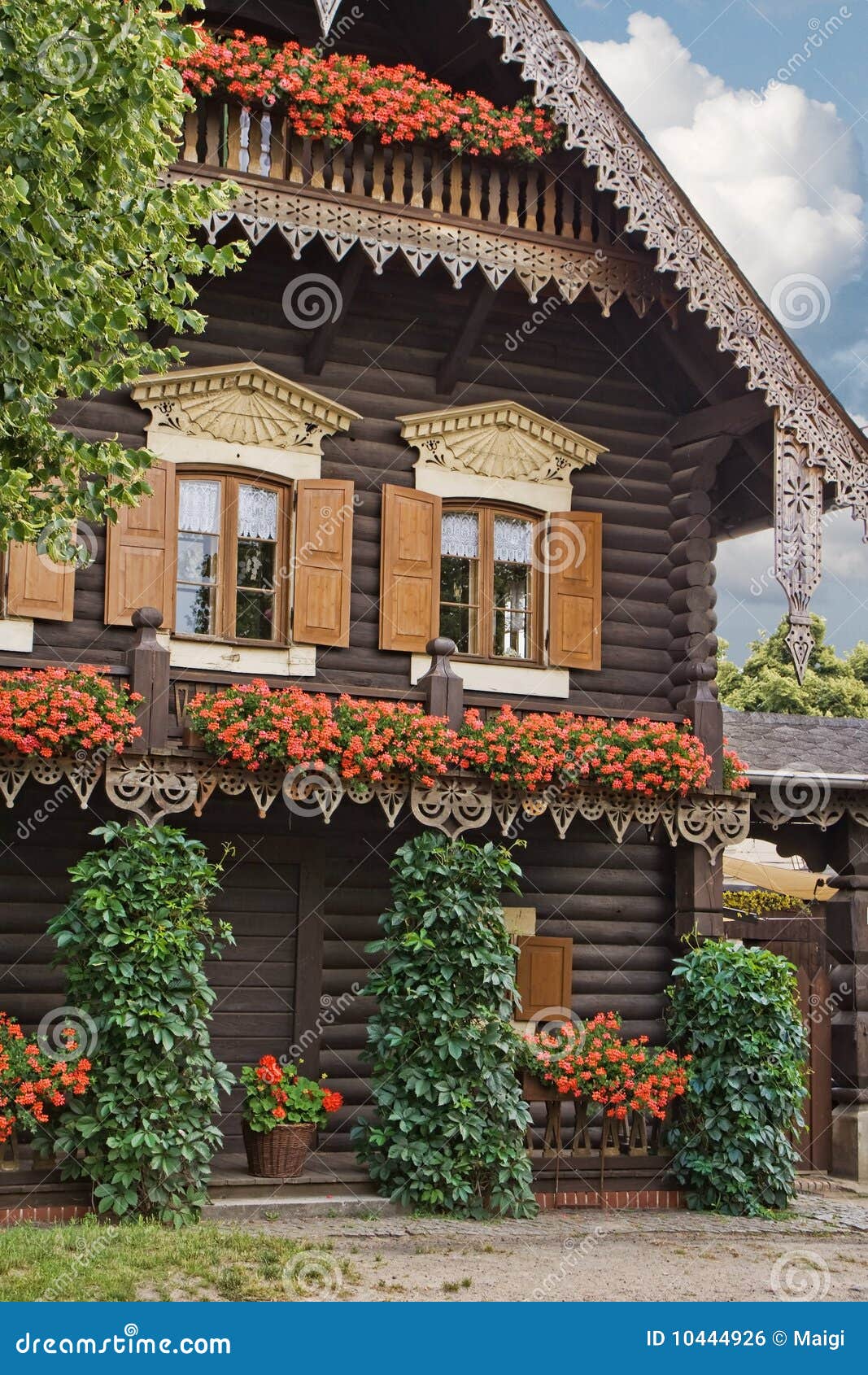Russian House stock photo. Image of construction, potsdam - 10444926