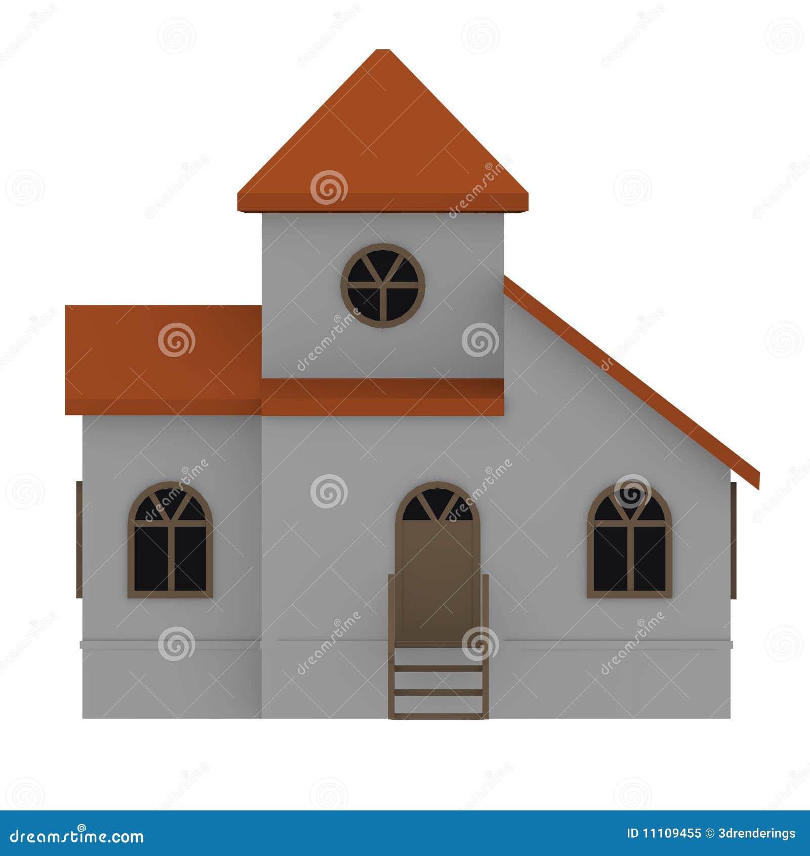 Russian house stock illustration. Illustration of shack - 11109455