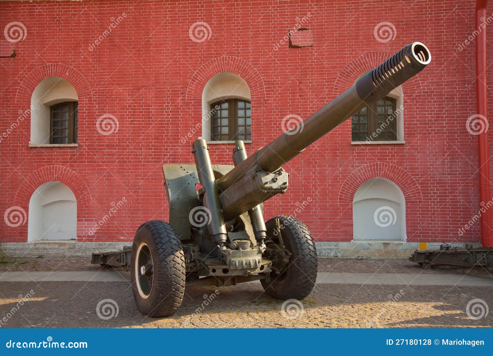 Russian howitzer stock photo. Image of dispute, defend - 27180128