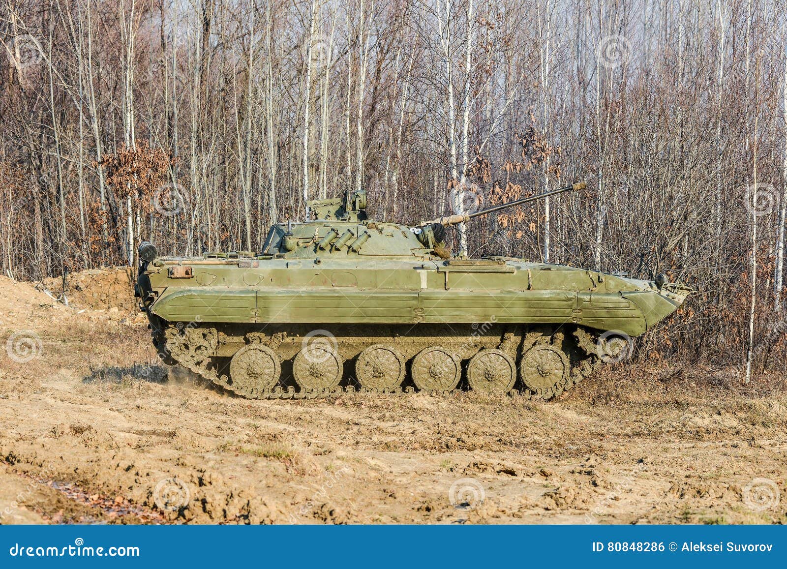 Russian Infantry Fighting Vehicle BMP-2 Stock Photo - Image of active ...