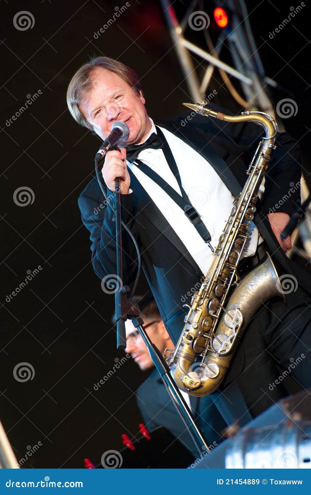 Russian Jazz Musician Igor Butman Performs Editorial Stock Image ...