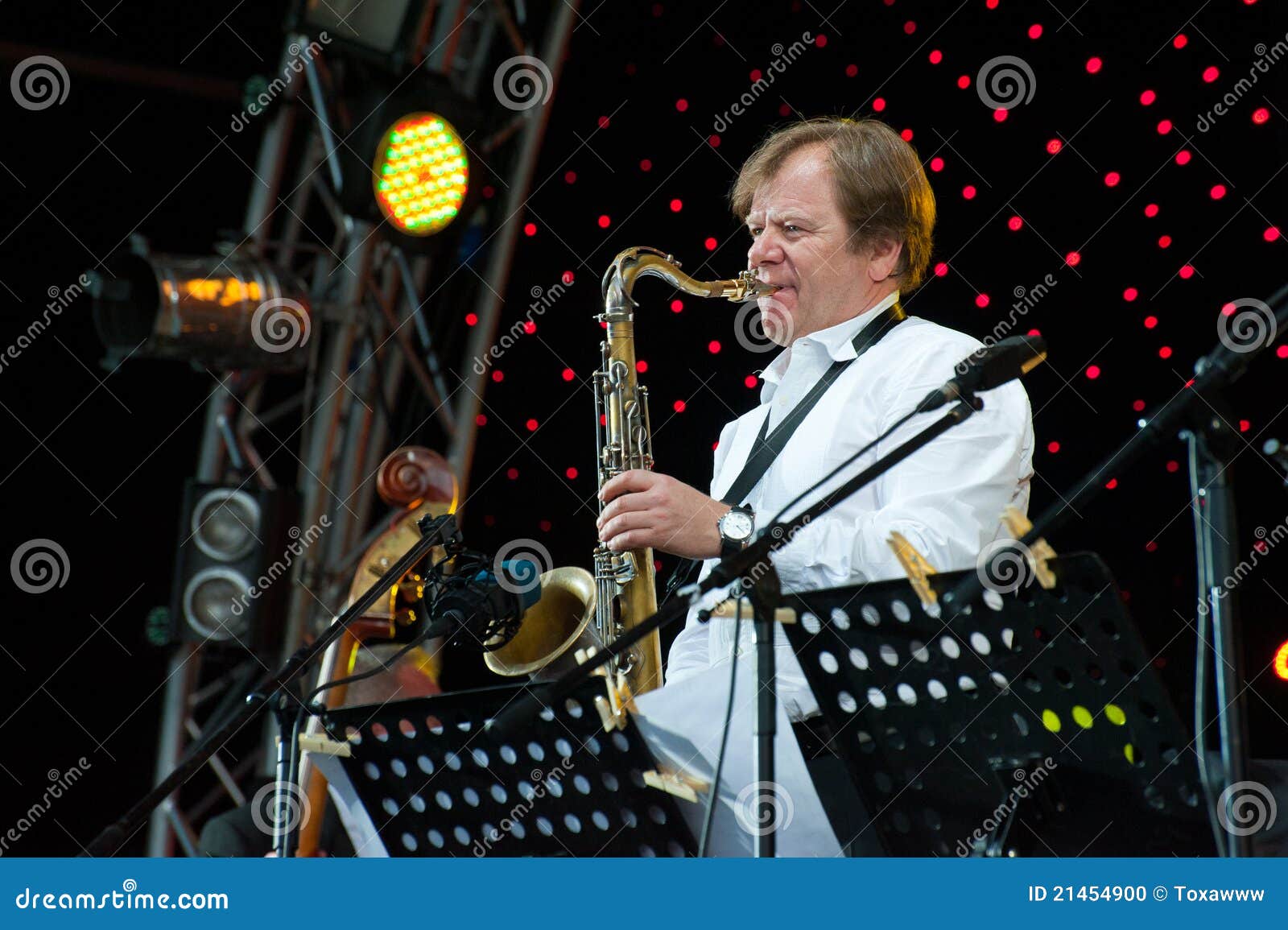 Russian Jazz Musician Igor Butman Performs Editorial Image - Image of ...