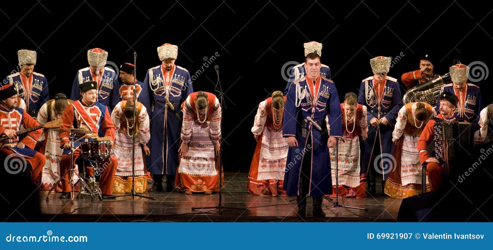 Russian Kuban Cossack Choir Editorial Photography - Image of ...