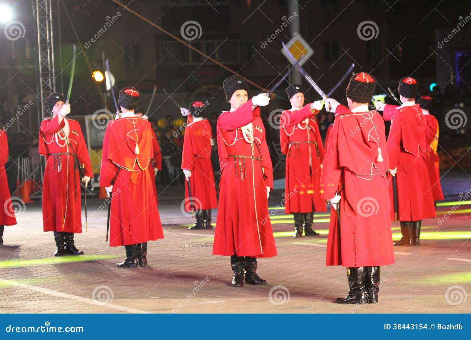 Russian Kuban Cossacks Parade Editorial Stock Image - Image of cossacks ...