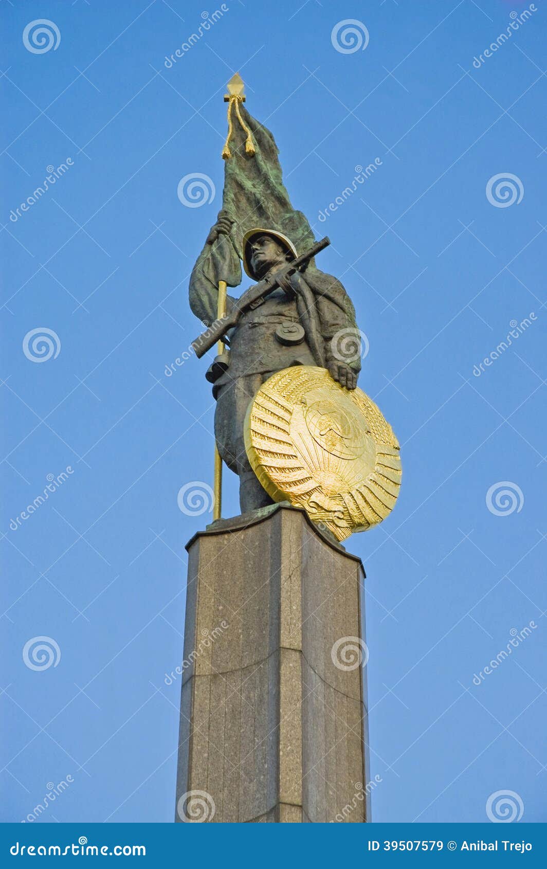 Russian Liberation Monument in Vienna, Austria Stock Image - Image of ...