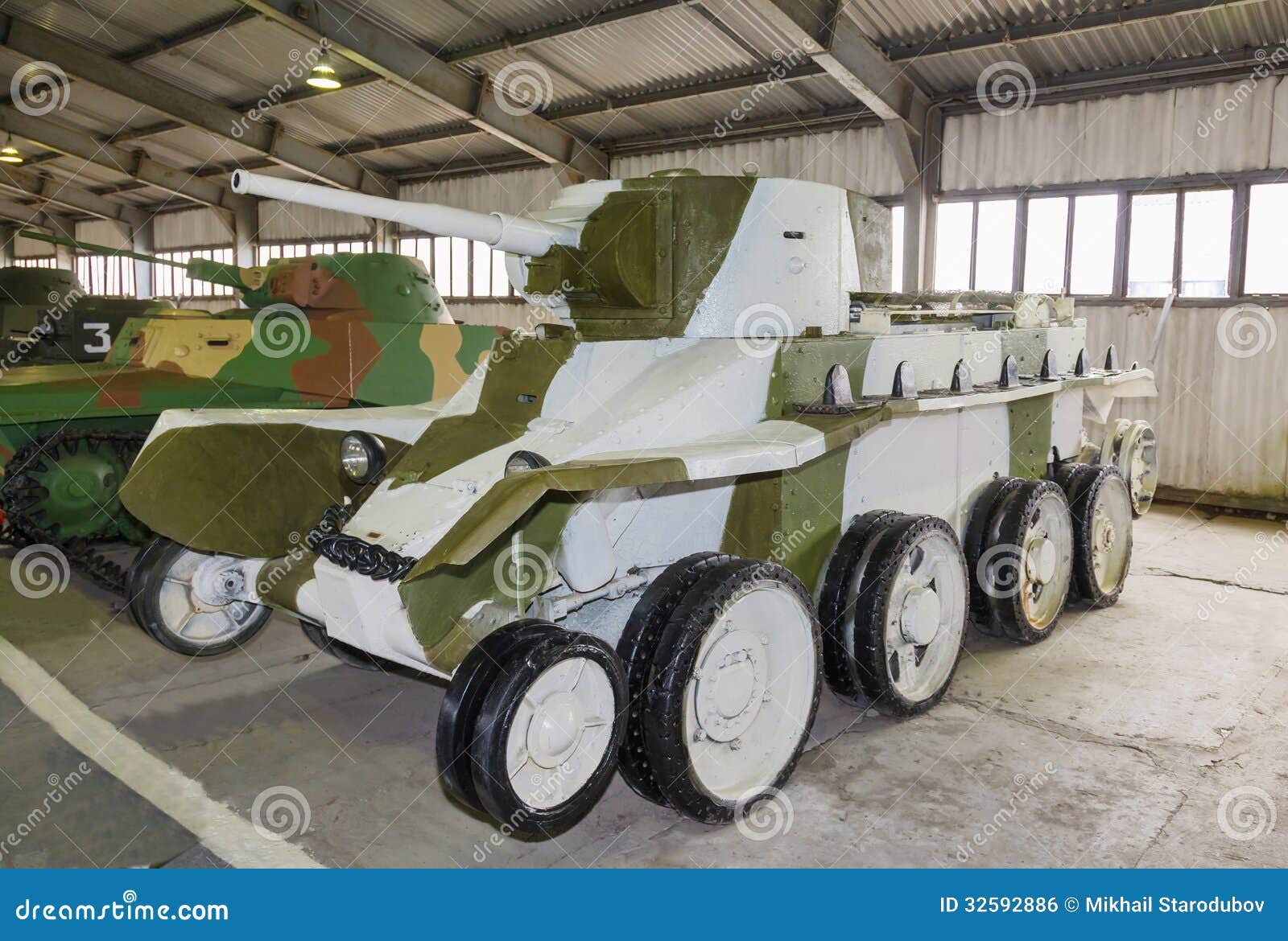 Russian Light Tank BT-5 Isolated Stock Photo - Image of caterpillar ...