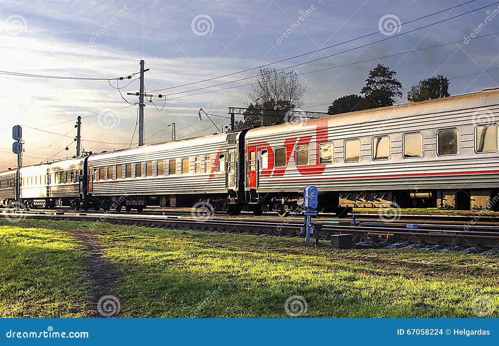 Russian line train editorial stock image. Image of train - 67058224