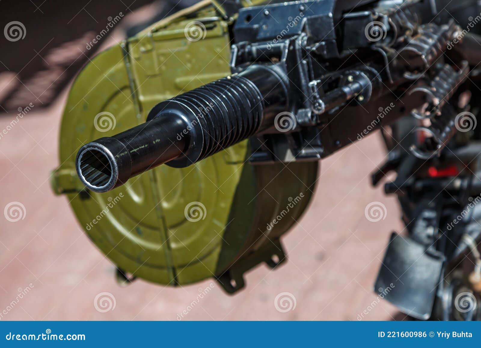 Automatic Grenade Launcher AGL Or Grenade Machine Gun Stock Image ...