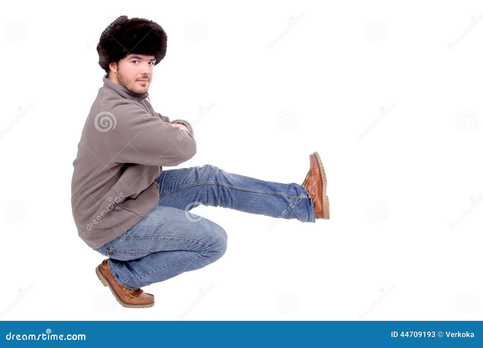 Russian man stock image. Image of isolated, music, melody - 44709193